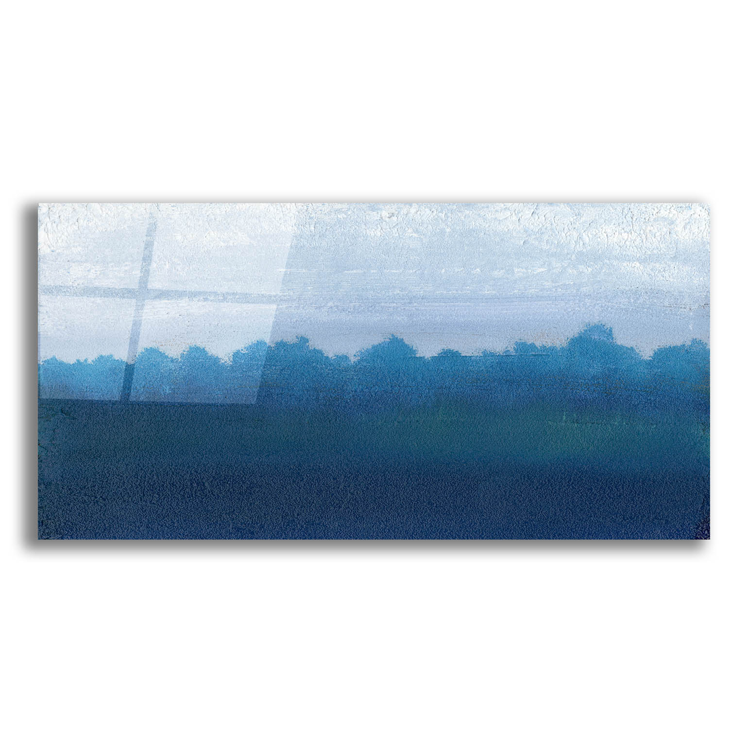 Epic Art 'Cherokee 2' by Alicia Ludwig Acrylic Glass Wall Art, 24" x 12 ...