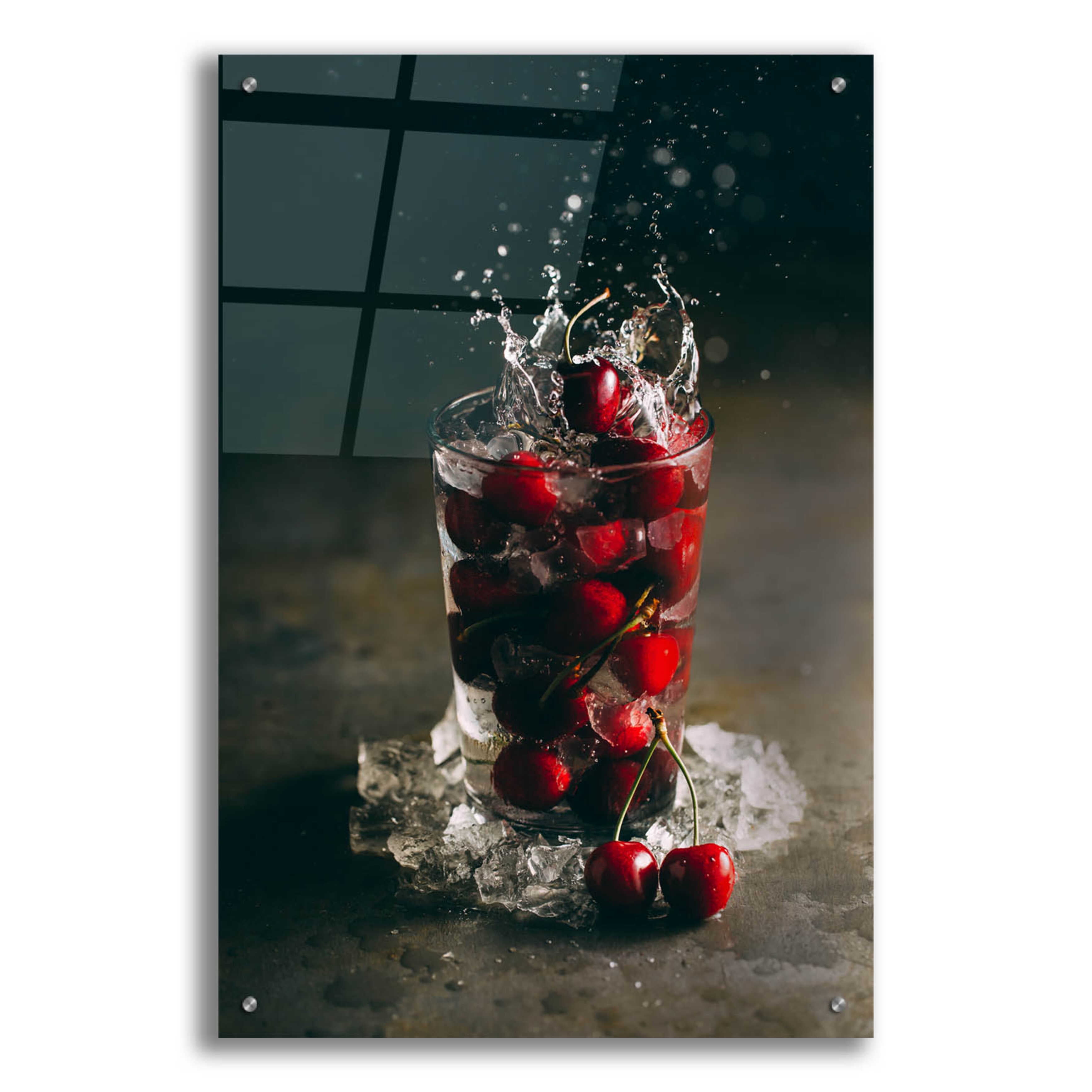 Epic Art 'Cherry Limeade Gin and Tonic' by Epic Portfolio, Acrylic ...