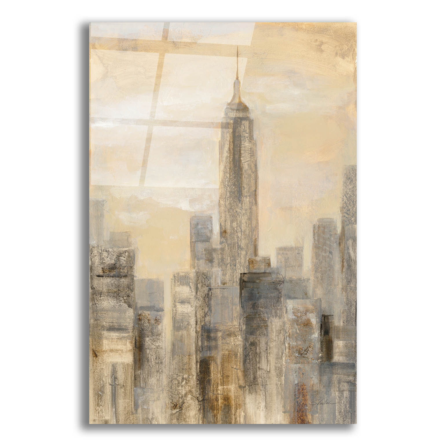 Epic Art 'City Blocks II' by Silvia Vassileva, Acrylic Glass Wall Art ...