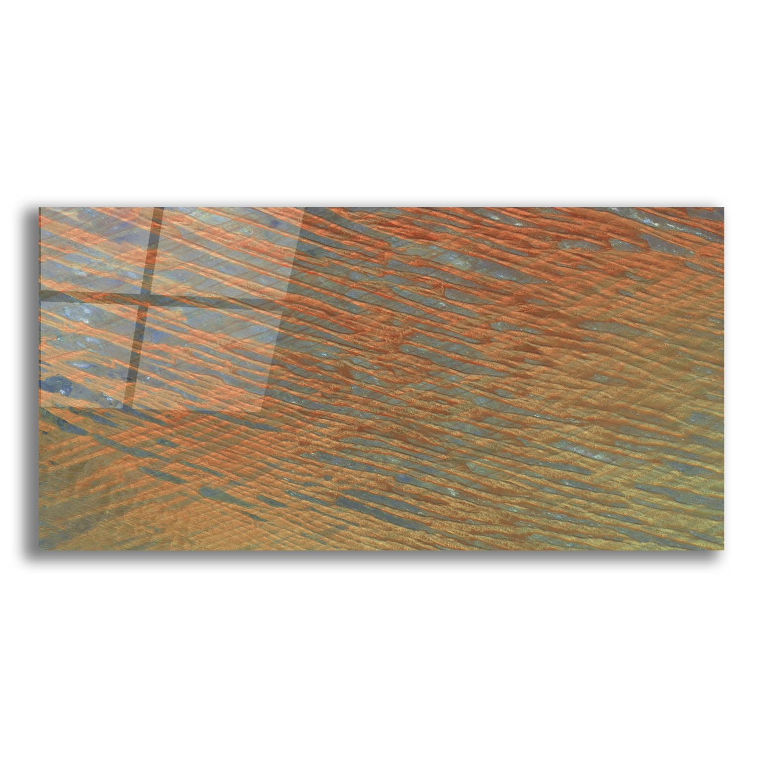 Epic Art 'Desert Patterns 1' by Alicia Ludwig Acrylic Glass Wall Art ...