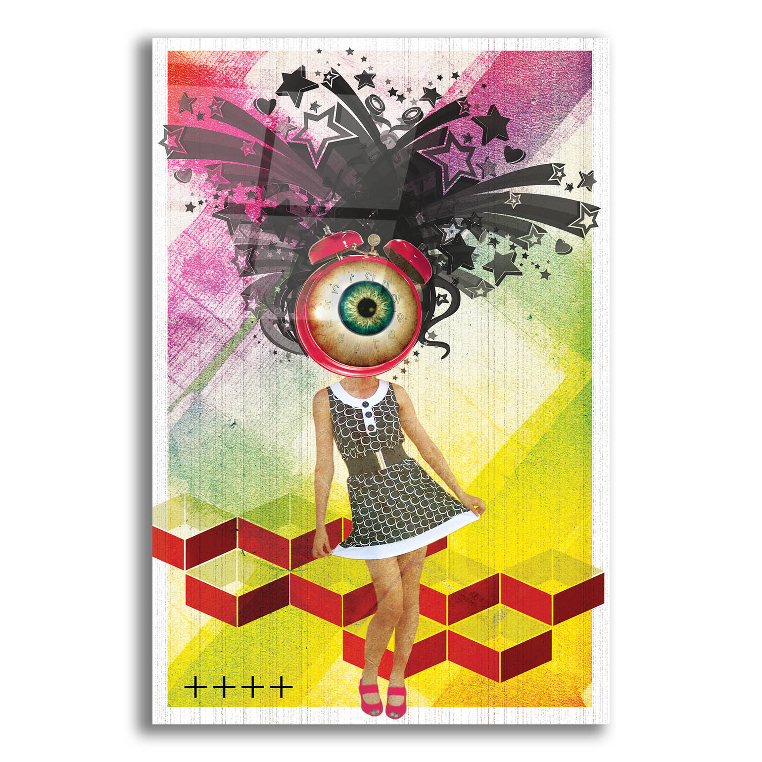 Epic Art 'Do You Watch Your Time' by Elo Marc, Acrylic Glass Wall Art ...