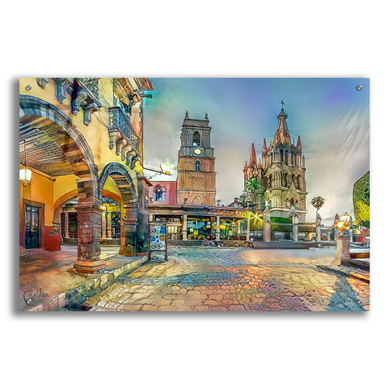Epic Art 'Guanajuato Mexico San Miguel de Allende' by Pedro Gavidia ...