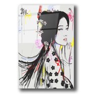 Epic Art 'Japanese Art Style Drawing White Tiger' by Sabrina Balbuena ...