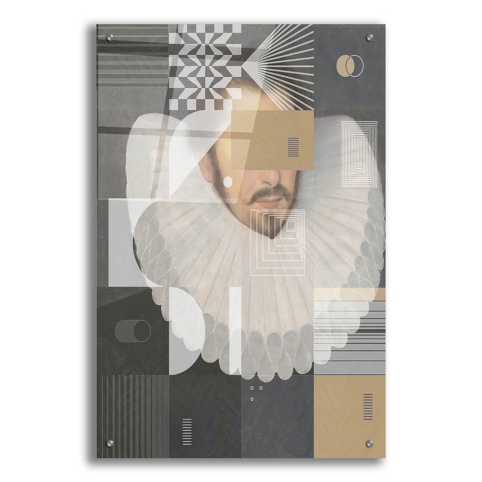 Epic Art 'John Bettes Gentleman Modern' by Irena Orlov, Acrylic Glass ...