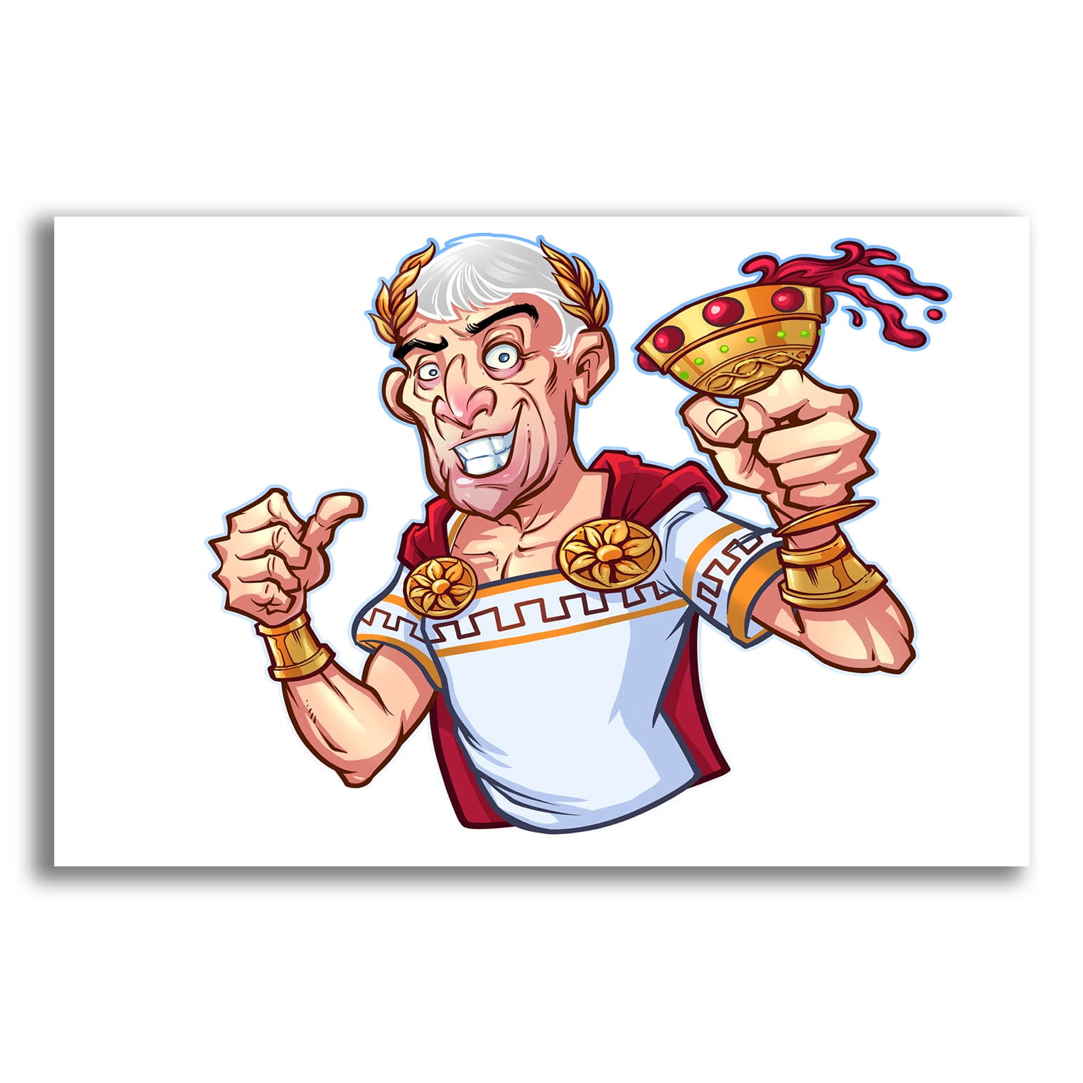Epic Art 'Julius Caesar Full Color Character' by Flyland Designs ...