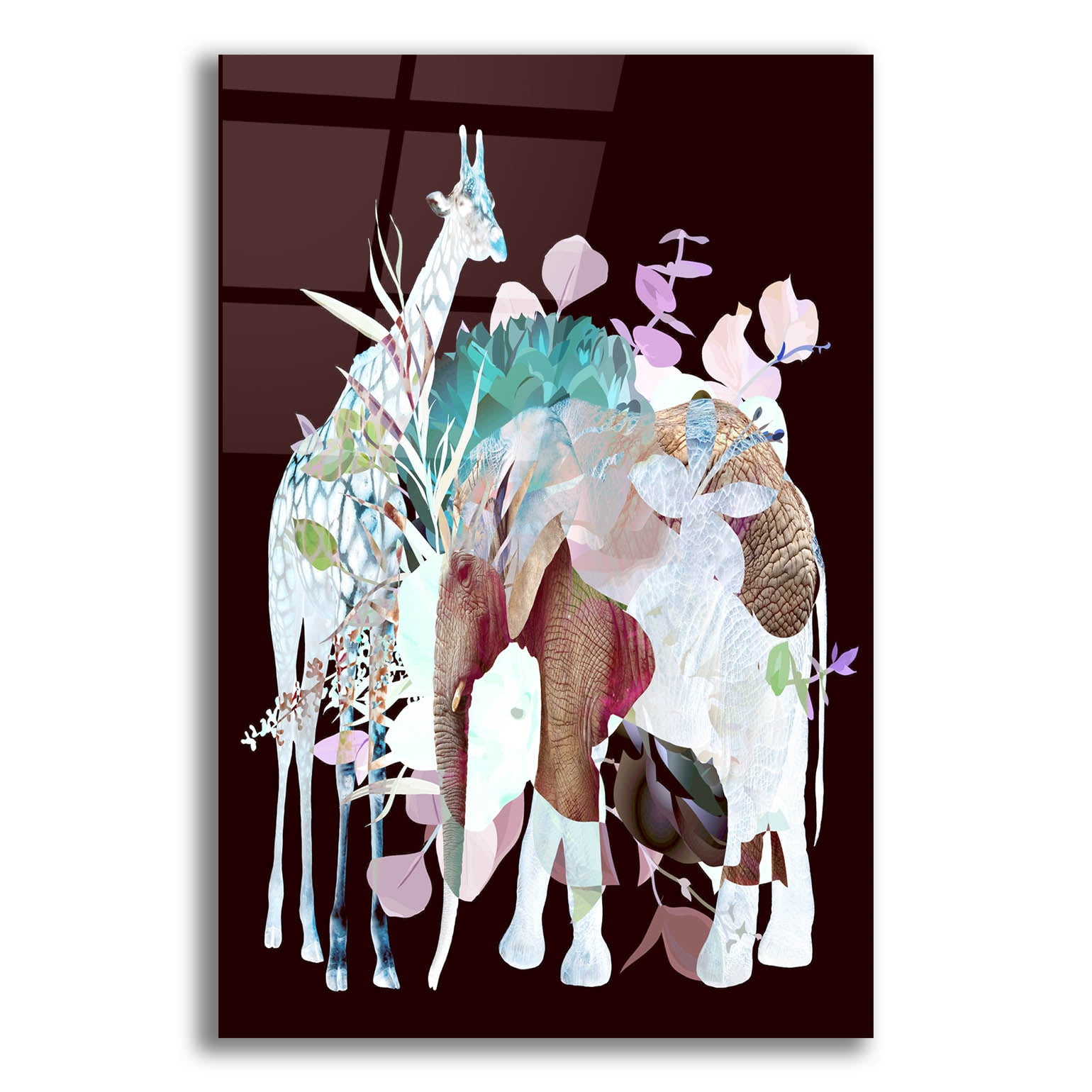 Epic Art 'Jungle Spirit 3' by Irena Orlov, Acrylic Glass Wall Art, 12 ...