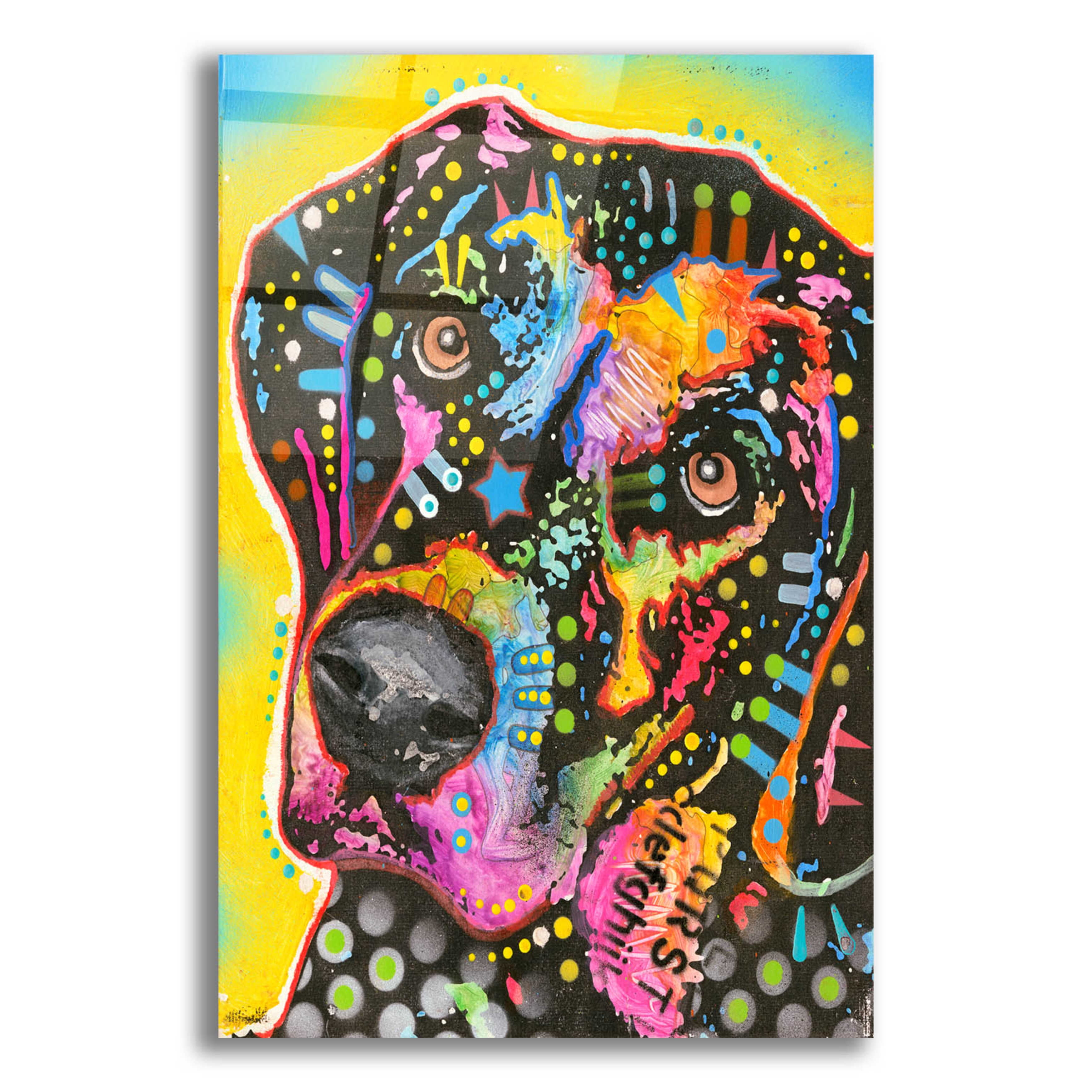 Epic Art 'Lab Love 3' by Dean Russo, Acrylic Glass Wall Art, 12"x16 ...