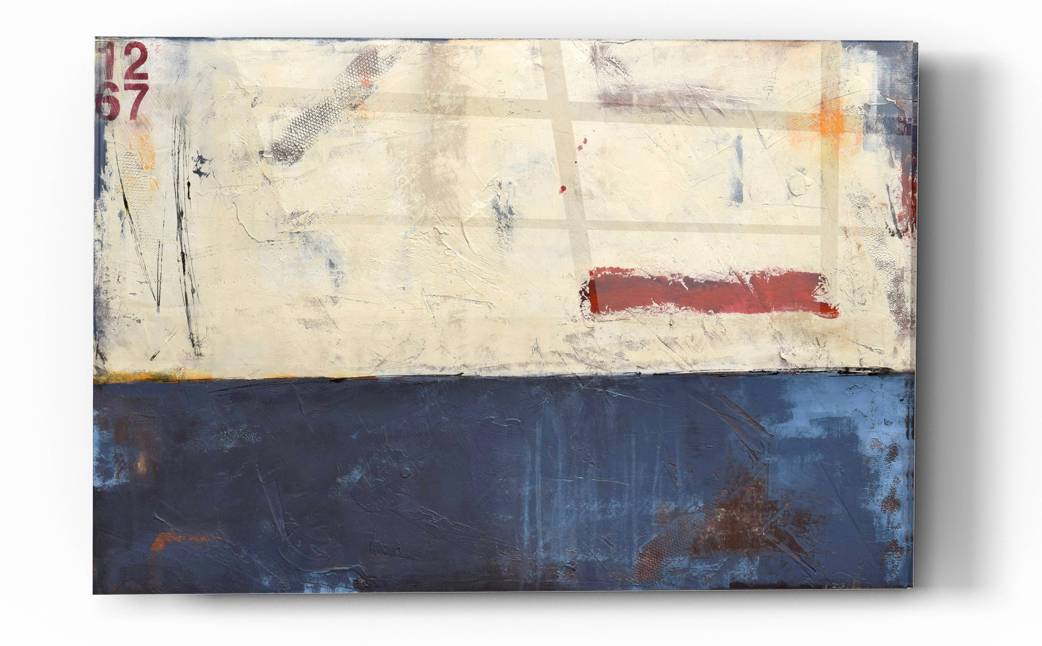 Epic Art 'Label 1267' by Erin Ashley Acrylic Glass Wall Art, 24"x36 ...