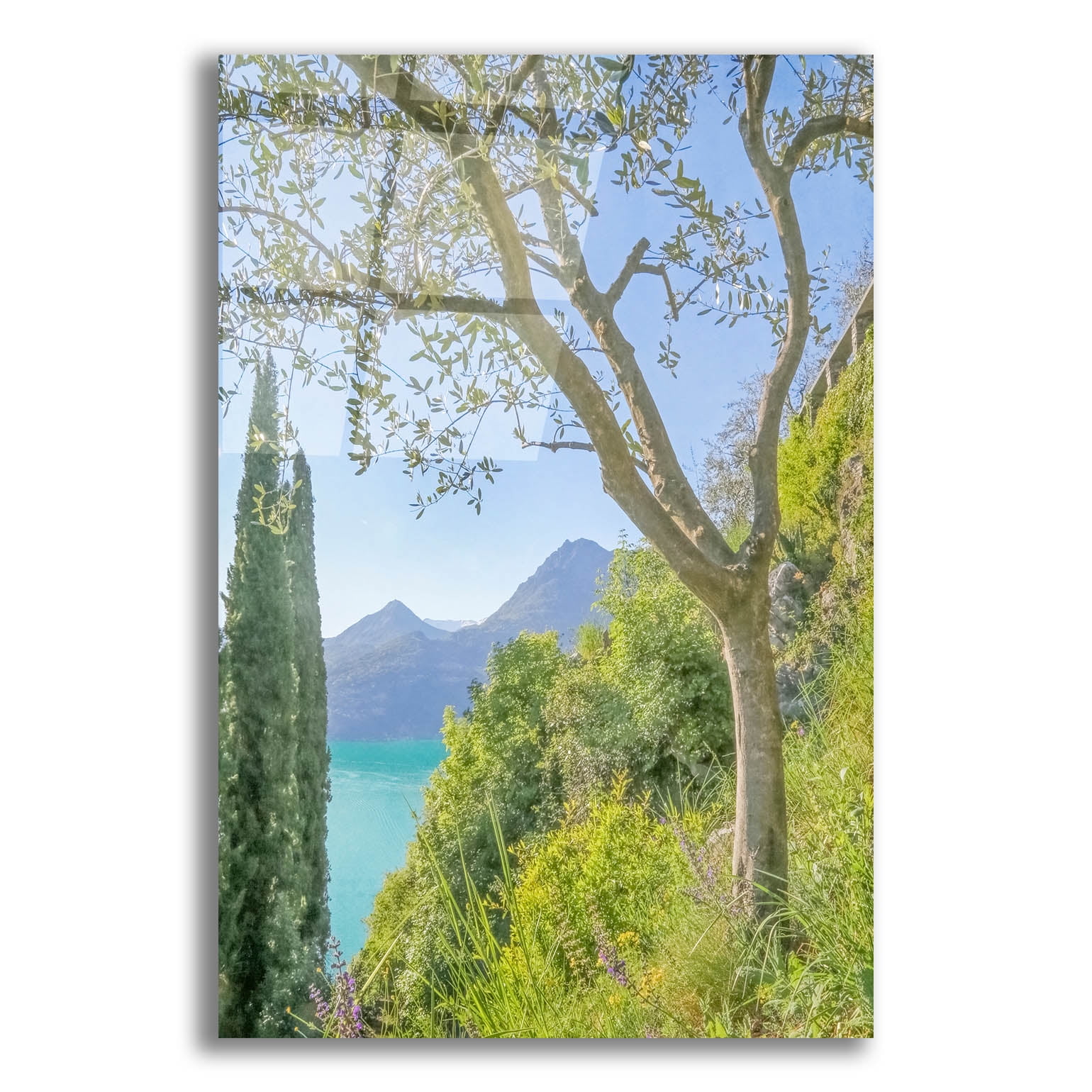 Epic Art ' Lago di Como View 2' by Brooke T. Ryan, Acrylic Glass Wall ...