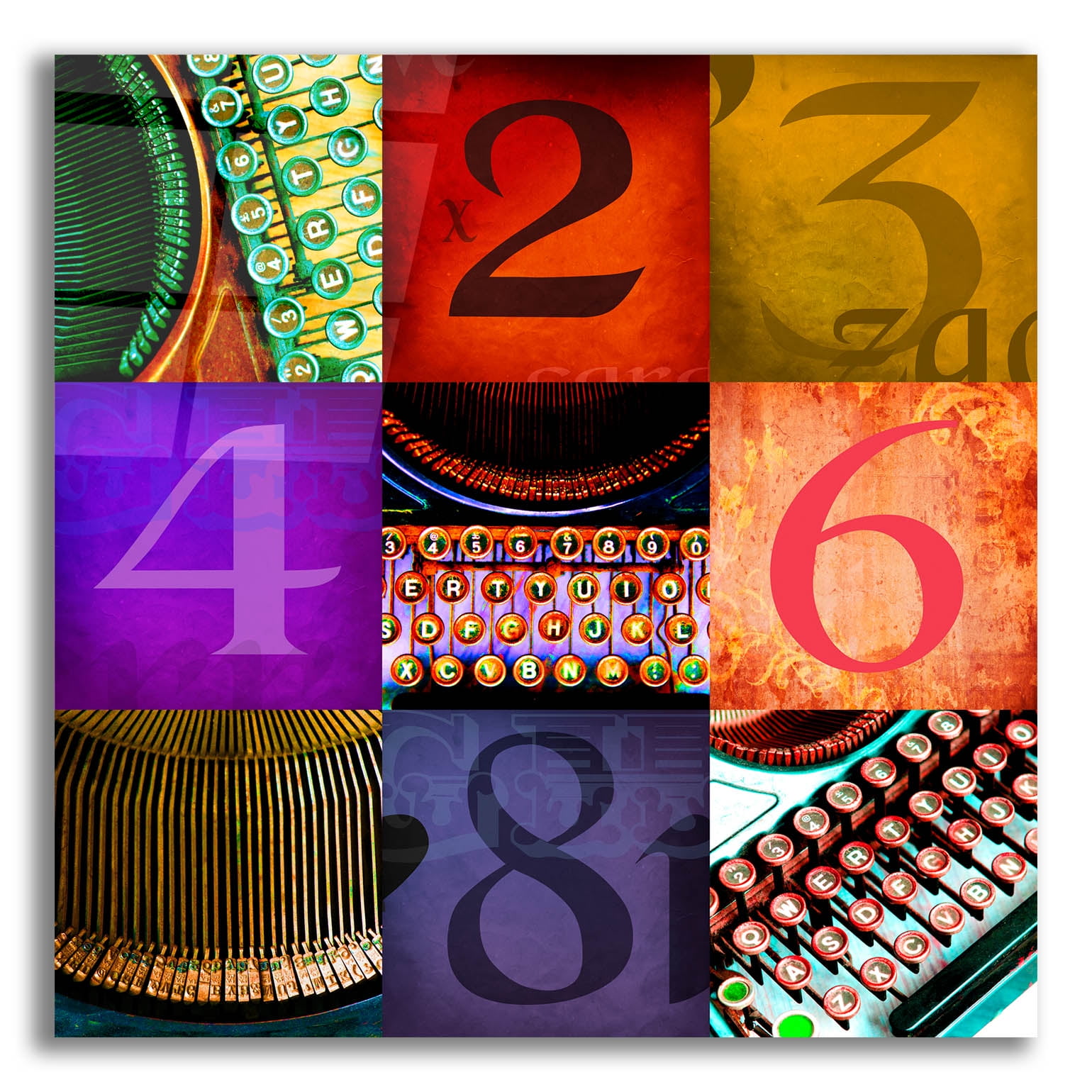 Epic Art 'Limited Edition Typewriter and Graphics Set' by Tom ...