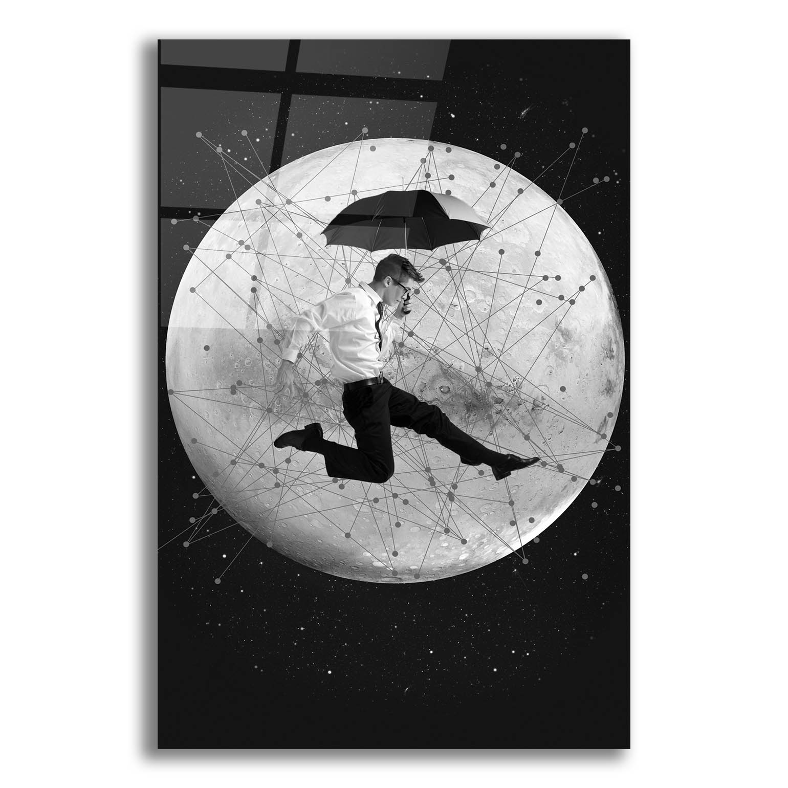 Epic Art 'Men Are From Mars' by Elo Marc, Acrylic Glass Wall Art, 12 ...