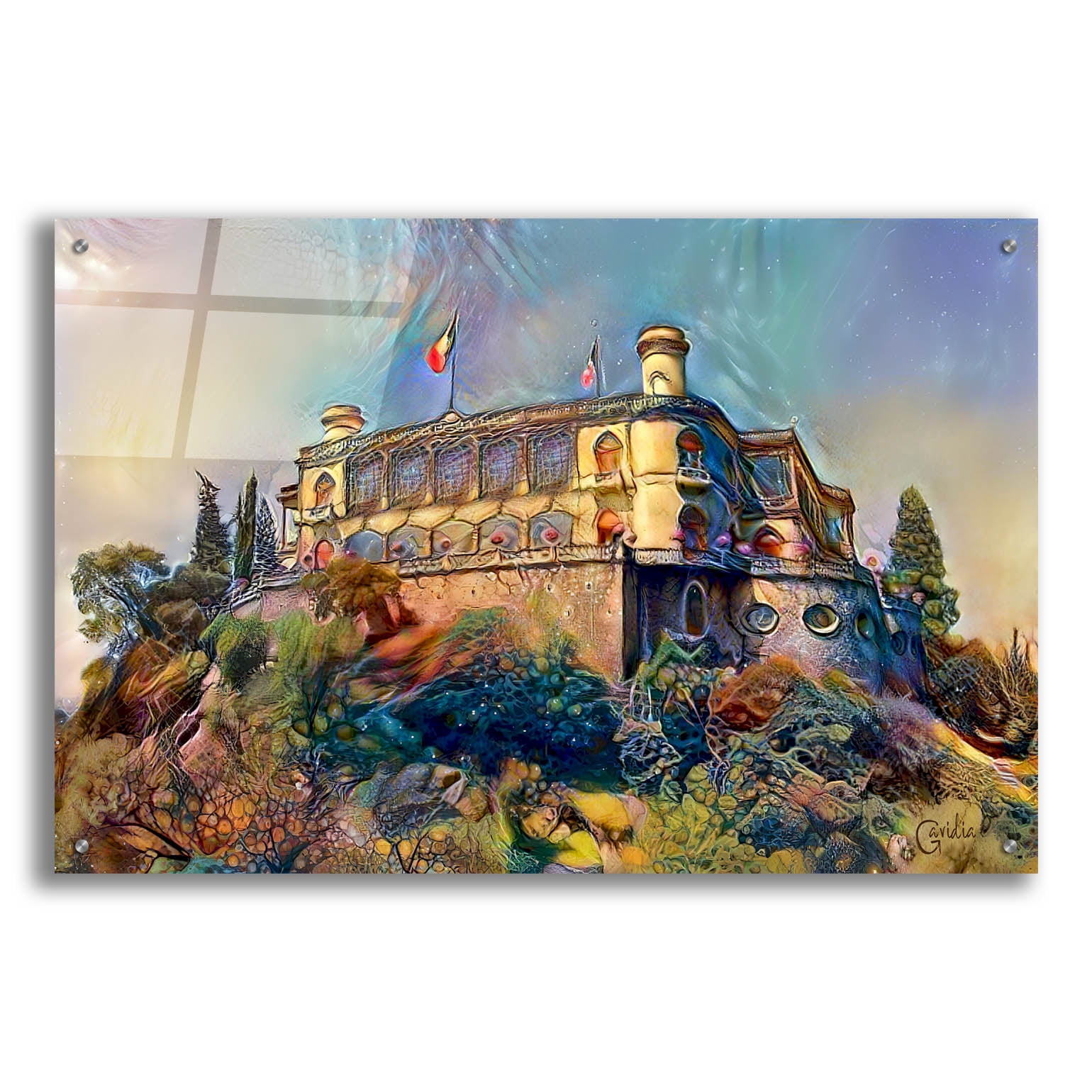 Epic Art 'Mexico City Chapultepec Castle Ver2' by Pedro Gavidia ...