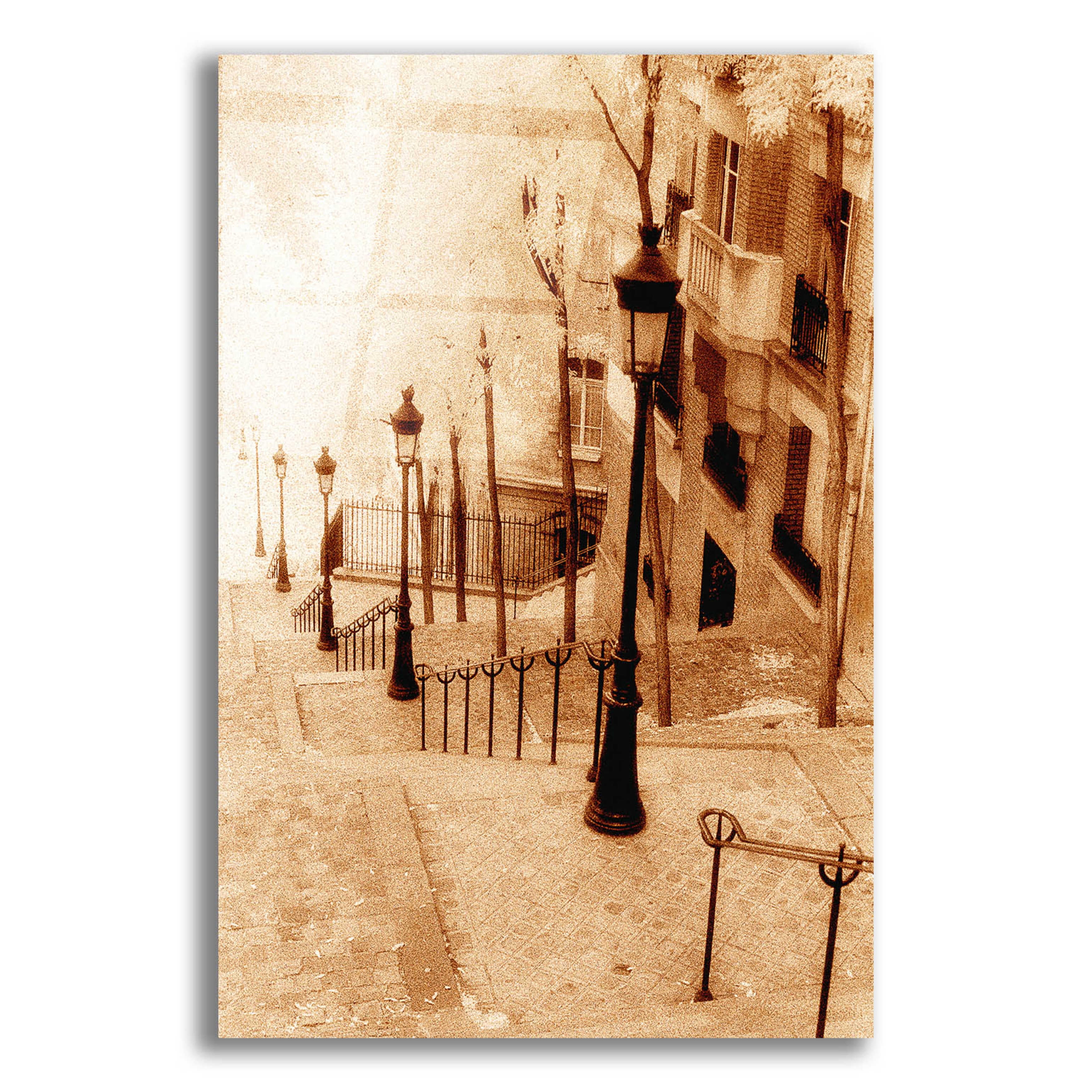 Epic Art 'Montmartre Paris' by Alan Klug, Acrylic Glass Wall Art, 16 ...