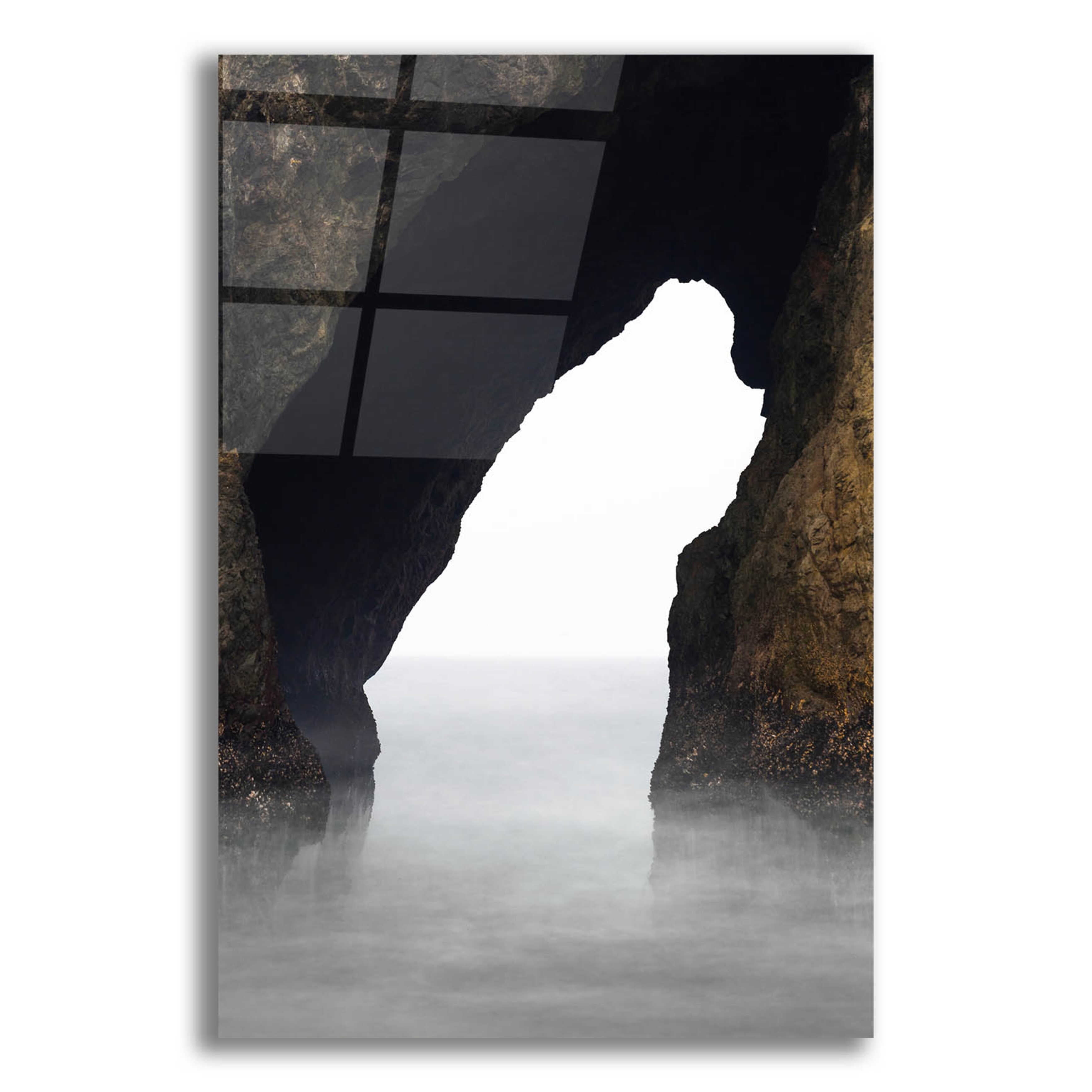 Epic Art 'Ocean Rock' by Design Fabrikken, Acrylic Glass Wall Art, 16 ...