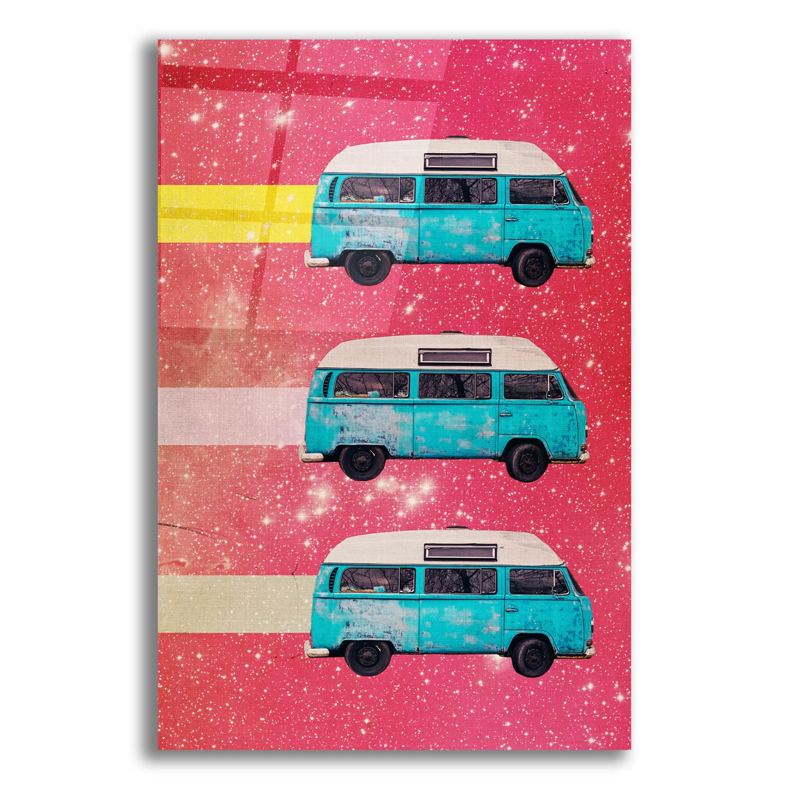 Epic Art 'Off We Go' by Elo Marc, Acrylic Glass Wall Art, 12"x16 ...