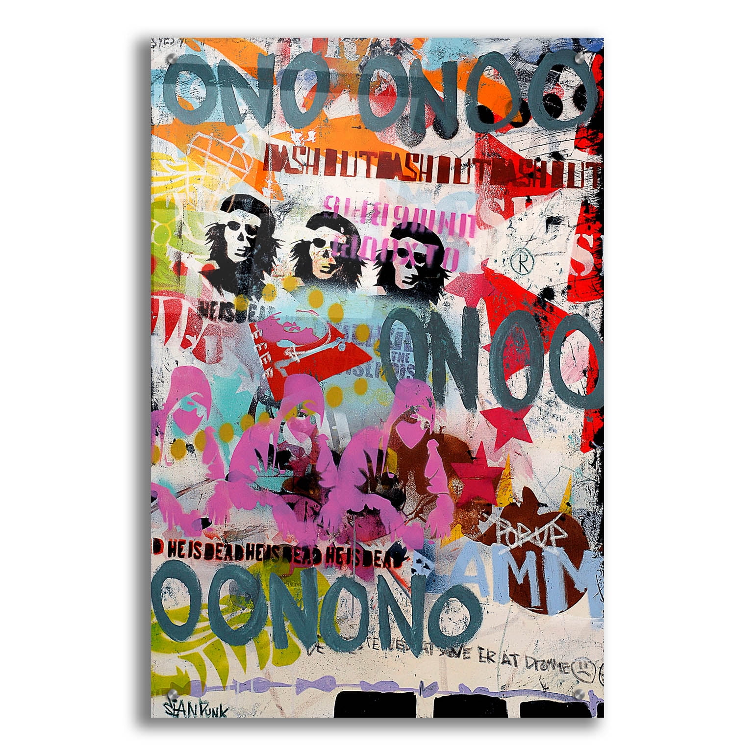 Epic Art ' On' by Incado, Acrylic Glass Wall Art, 24"x36" - Walmart.com