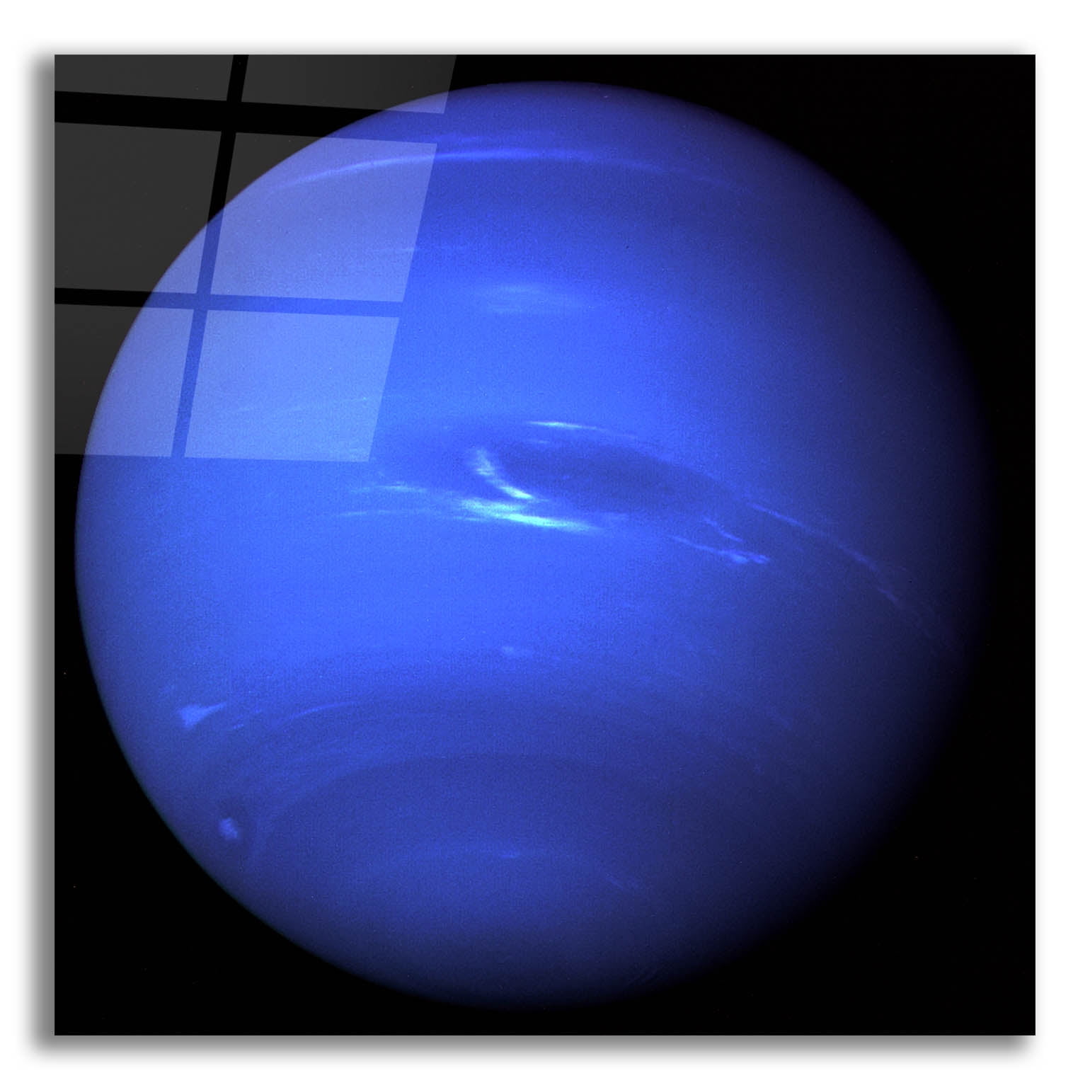 Epic Art 'Planet Neptun' by Epic Portfolio, Acrylic Glass Wall Art, 12 ...