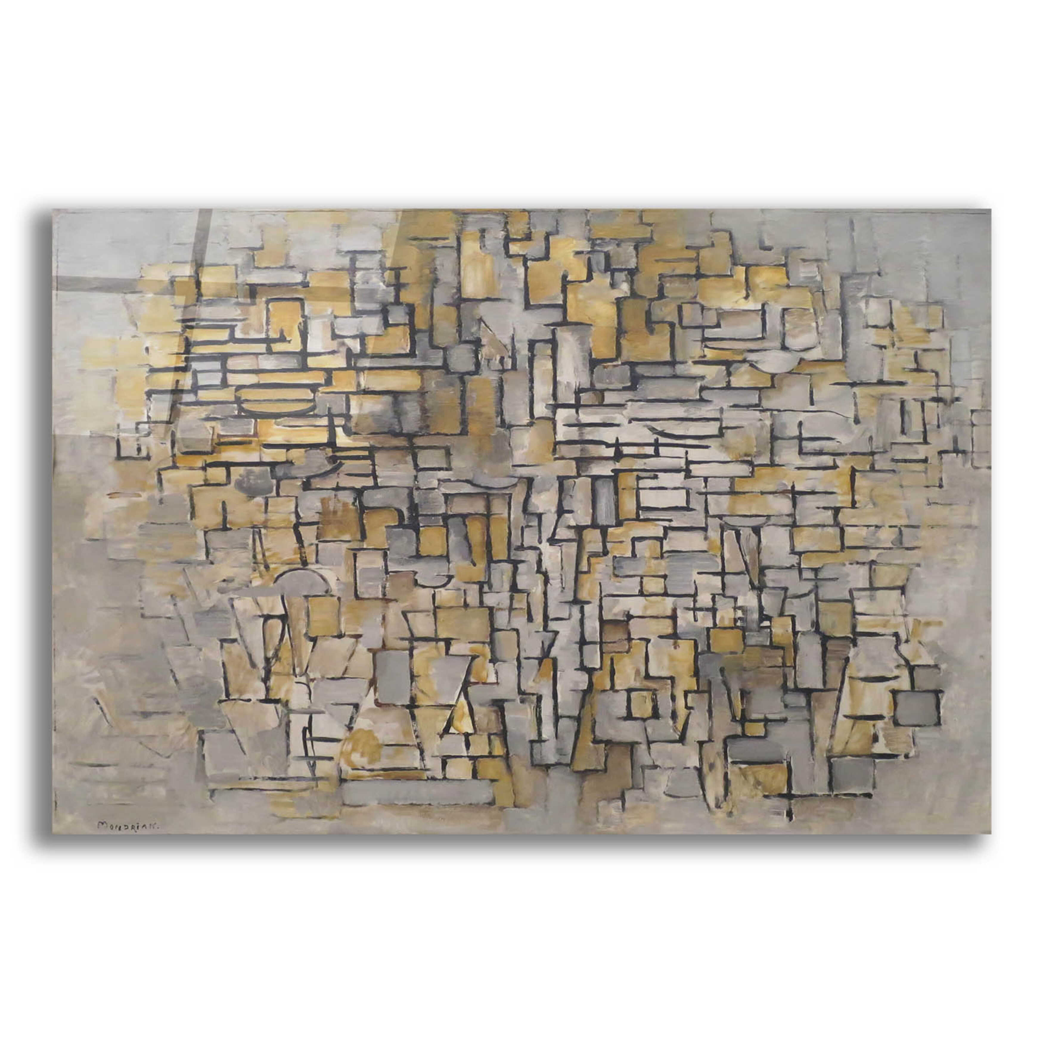 Epic Art 'Tableau No. 2, Composition No. VII, 1913' by Piet Mondrian ...