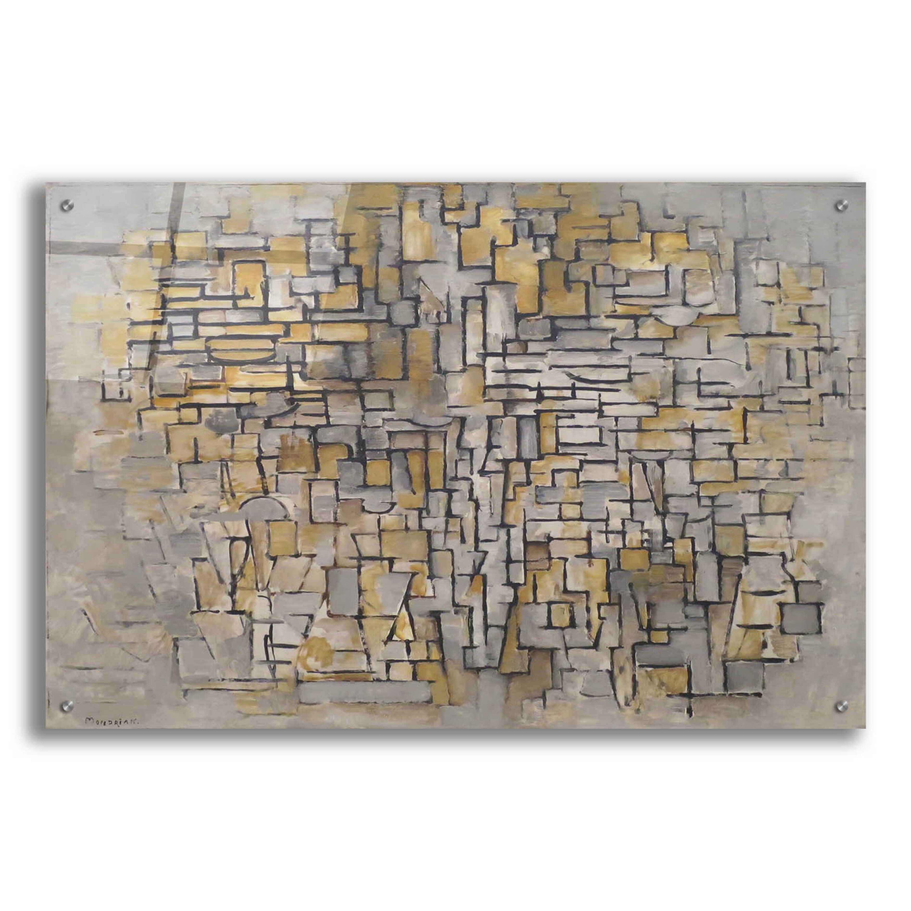 Epic Art 'Tableau No. 2, Composition No. VII, 1913' by Piet Mondrian ...