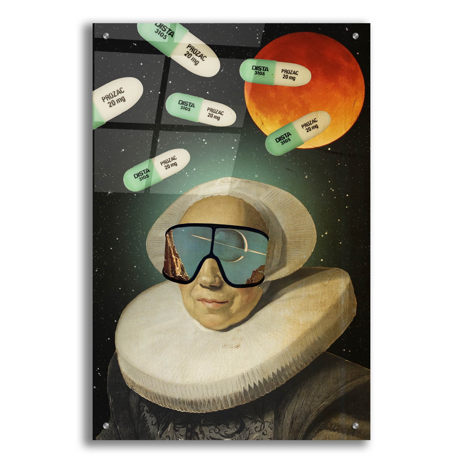 Epic Art 'Virtual Reality' by Elo Marc, Acrylic Glass Wall Art, 24"x36 ...