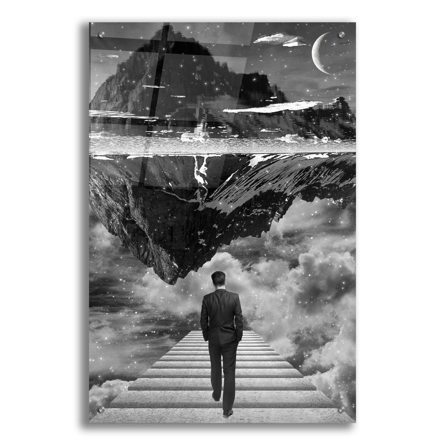 Epic Art 'Wandering' by Elo Marc, Acrylic Glass Wall Art, 24"x36 ...