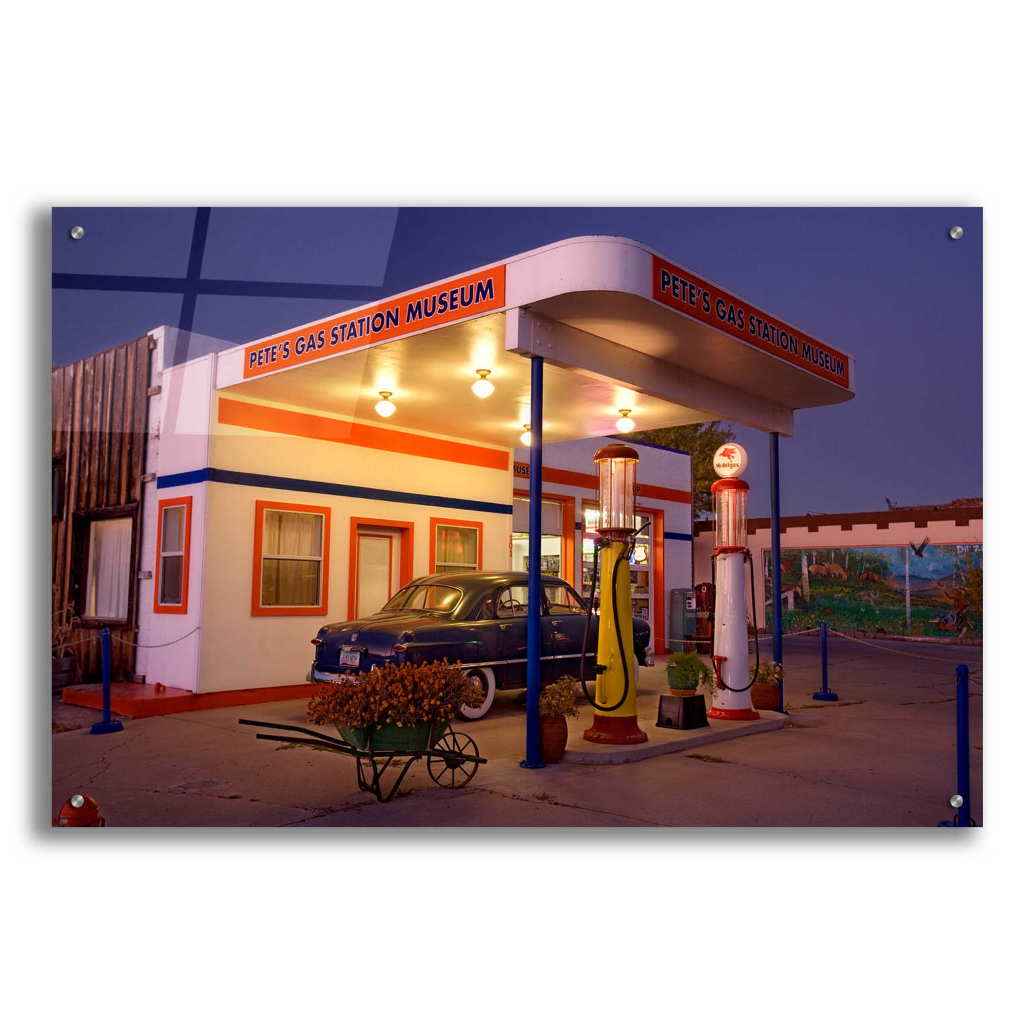 Epic Art 'Williams Pete's Museum' by Mike Jones, Acrylic Glass Wall Art ...