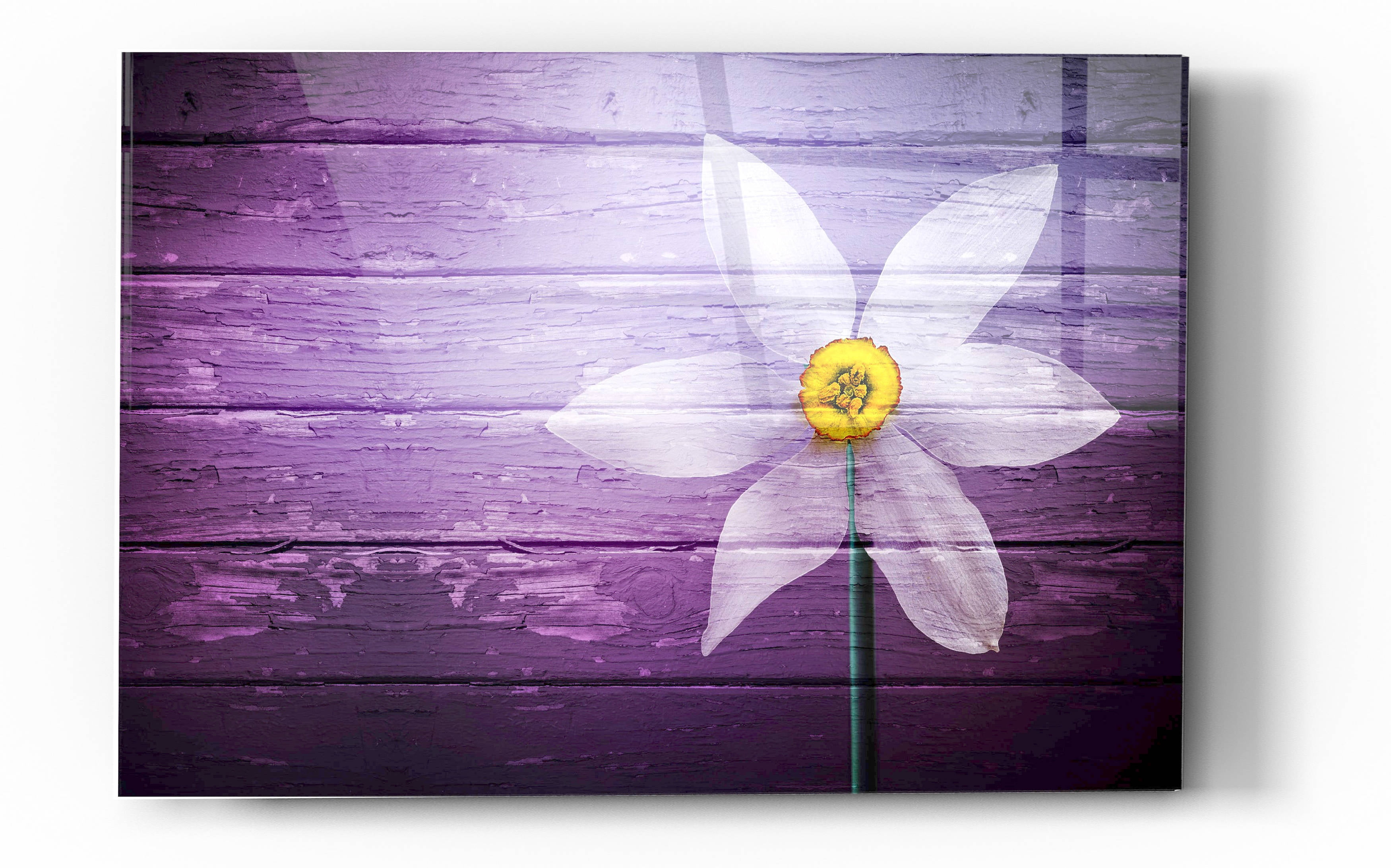 Epic Art "Wood Series: A Simple Paradise" Acrylic Glass Wall Art, 24 ...