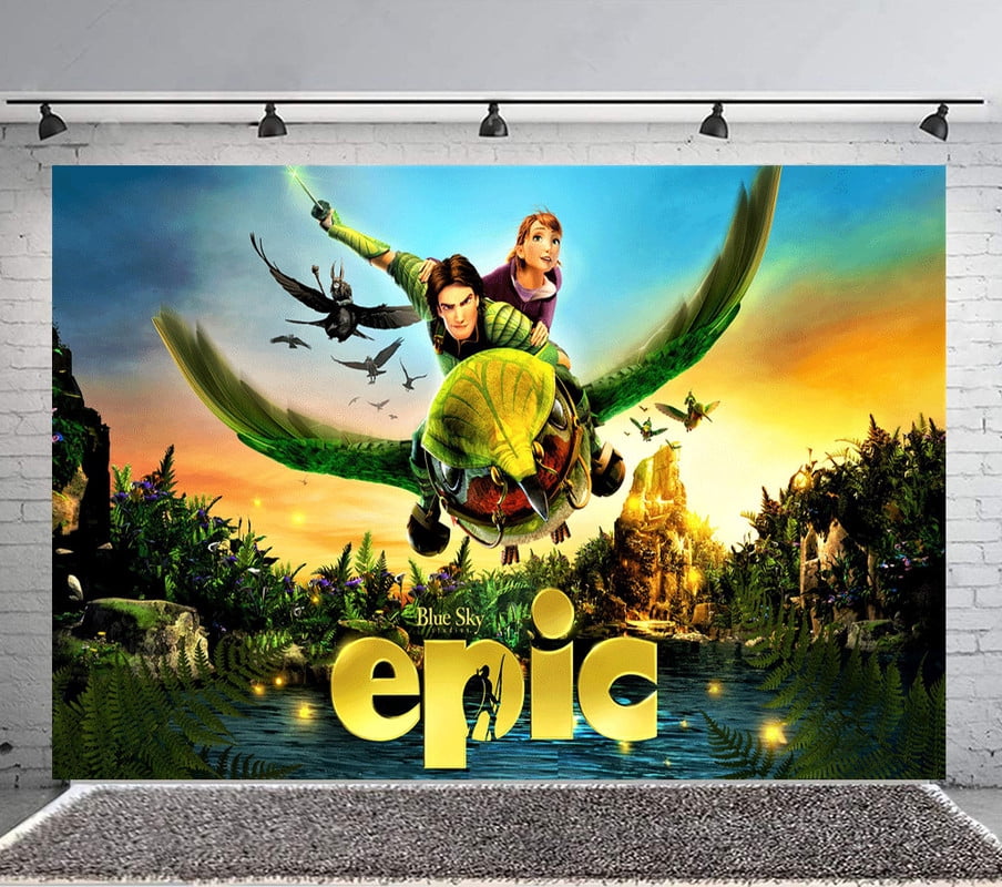 Epic Backdrop Banner Party Supplies Poster Movie Theme Background for ...