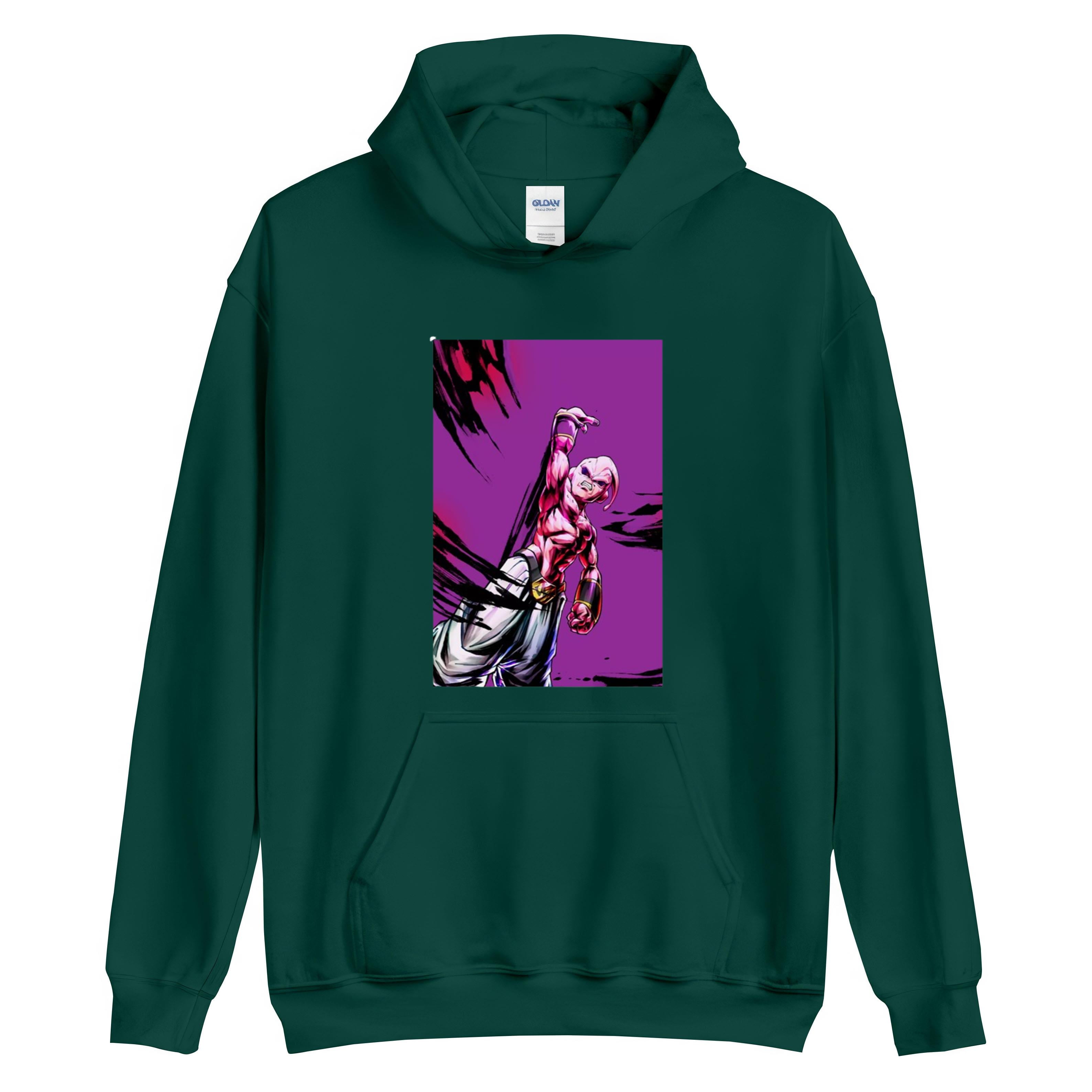 Epic Battle Shirt, Dragon Ball kid Buu ready to attack Hoodie - Walmart.com