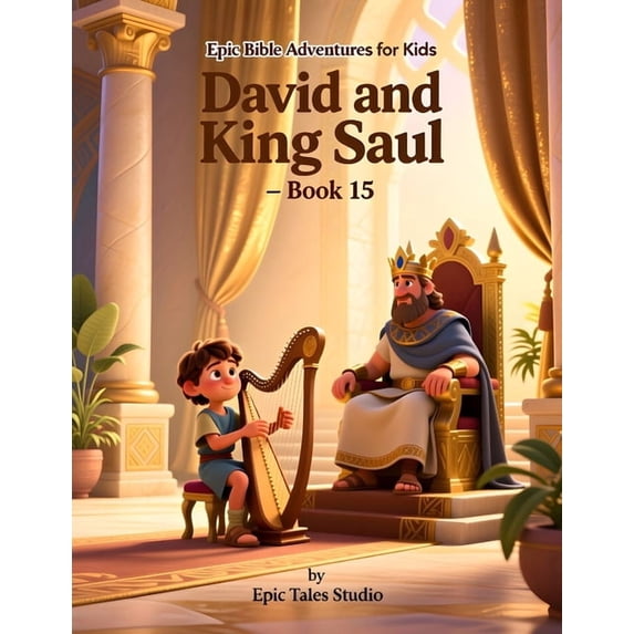 Epic Bible Adventures for Kids: David and King Saul - Book 15: A Story ...