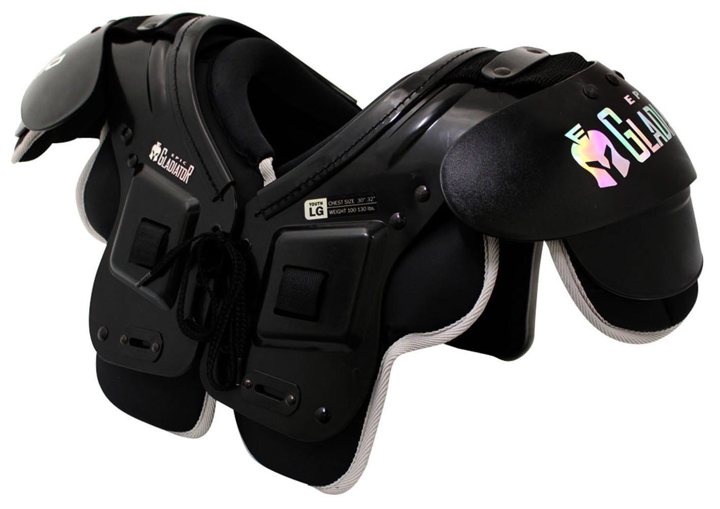 Epic Boy's Epic Gladiator Football Shoulder Pads (Price Reduced ...