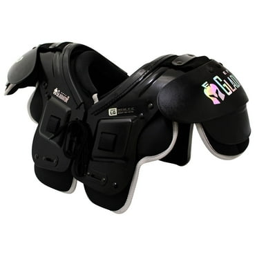 Riddell Surge Youth Football Shoulder Pad, Black/Volt, X-Large ...