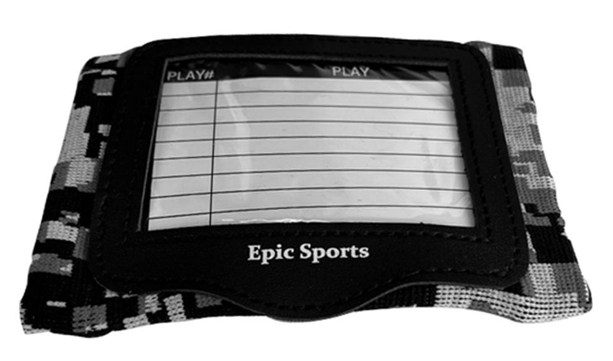 Epic Camo Quarterback Wrist Coach Football Playbook (1 Or 3 Page ...
