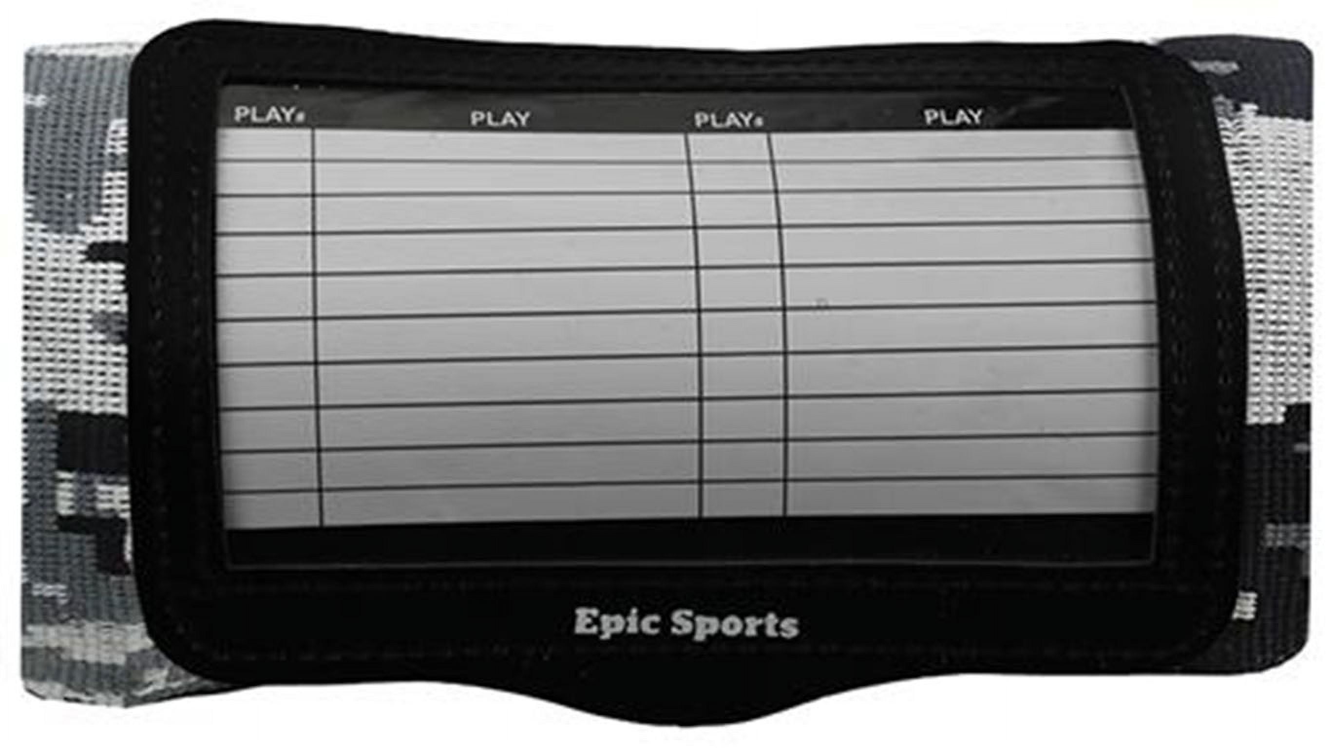 Epic Camo Quarterback Wrist Coach Football Playbook (1 Or 3 Page ...
