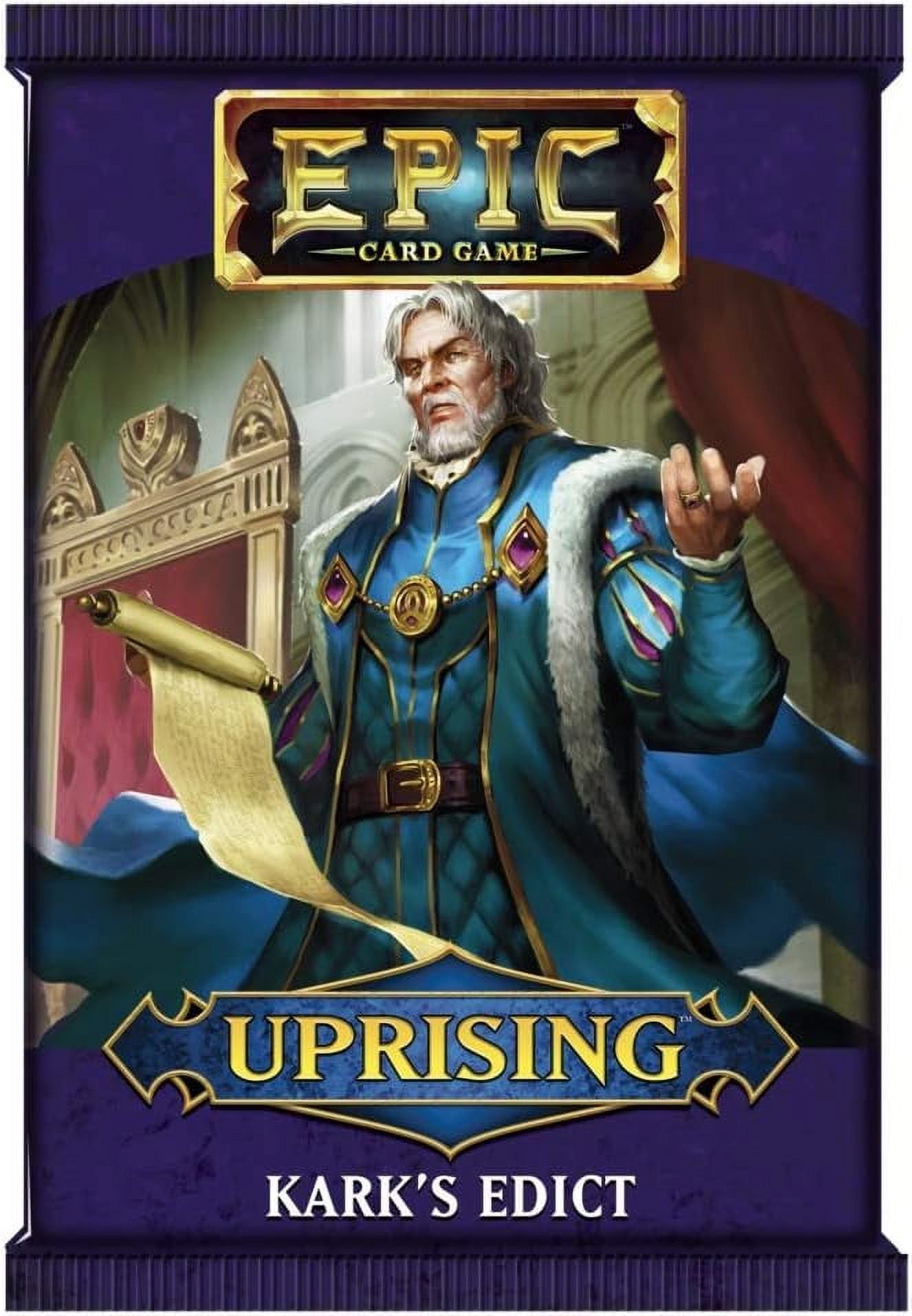 Epic Card Game Uprising Kark's Edict Booster Pack - Walmart.com