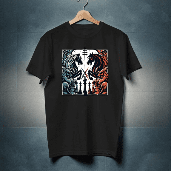 Epic Chess Battle T-Shirt , Hoodie , Sweatshirt Strategy Game Graphic ...