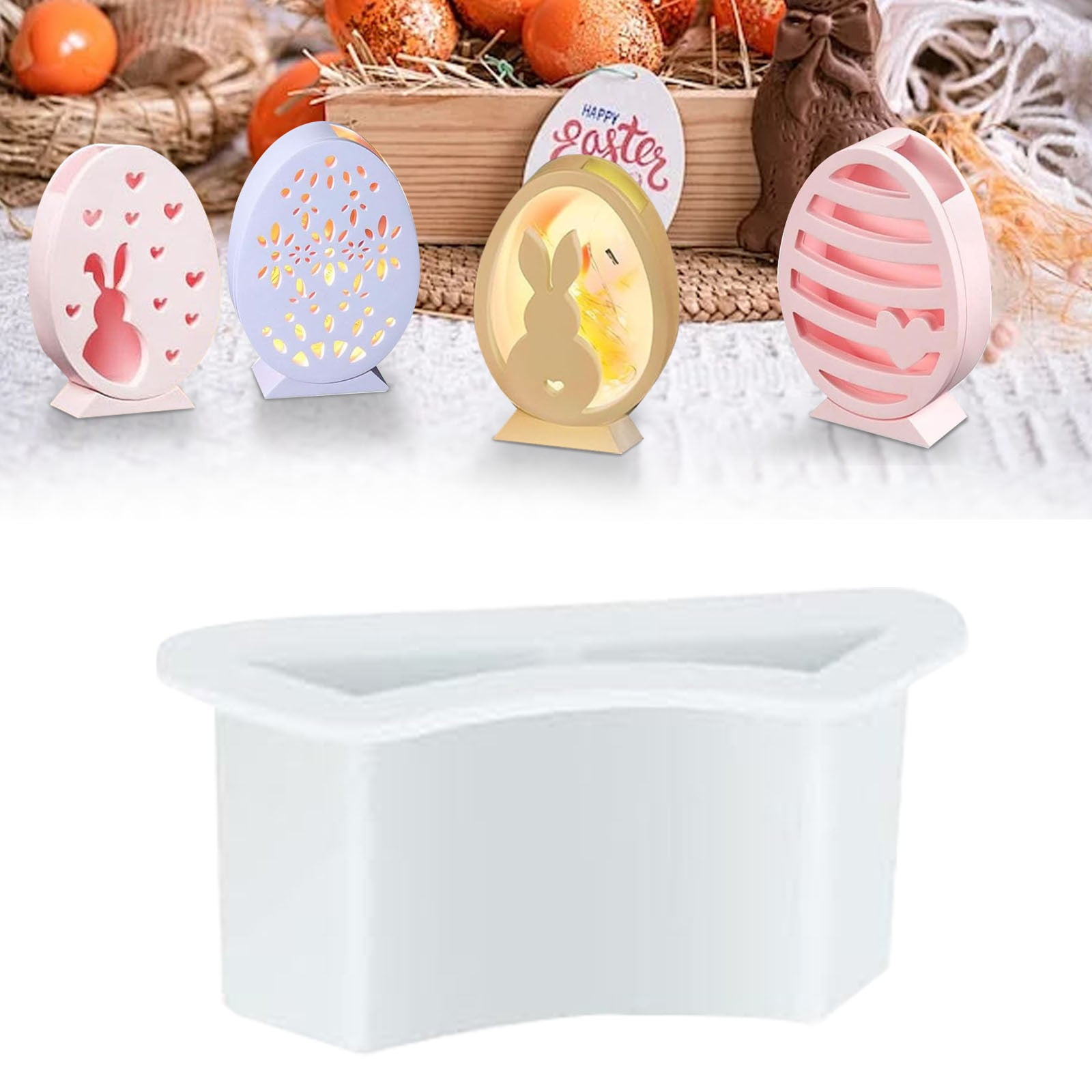 Epic Daily Deal! HmNPlay DIY Easter Silicone Molds - Create Hollow Eggs ...