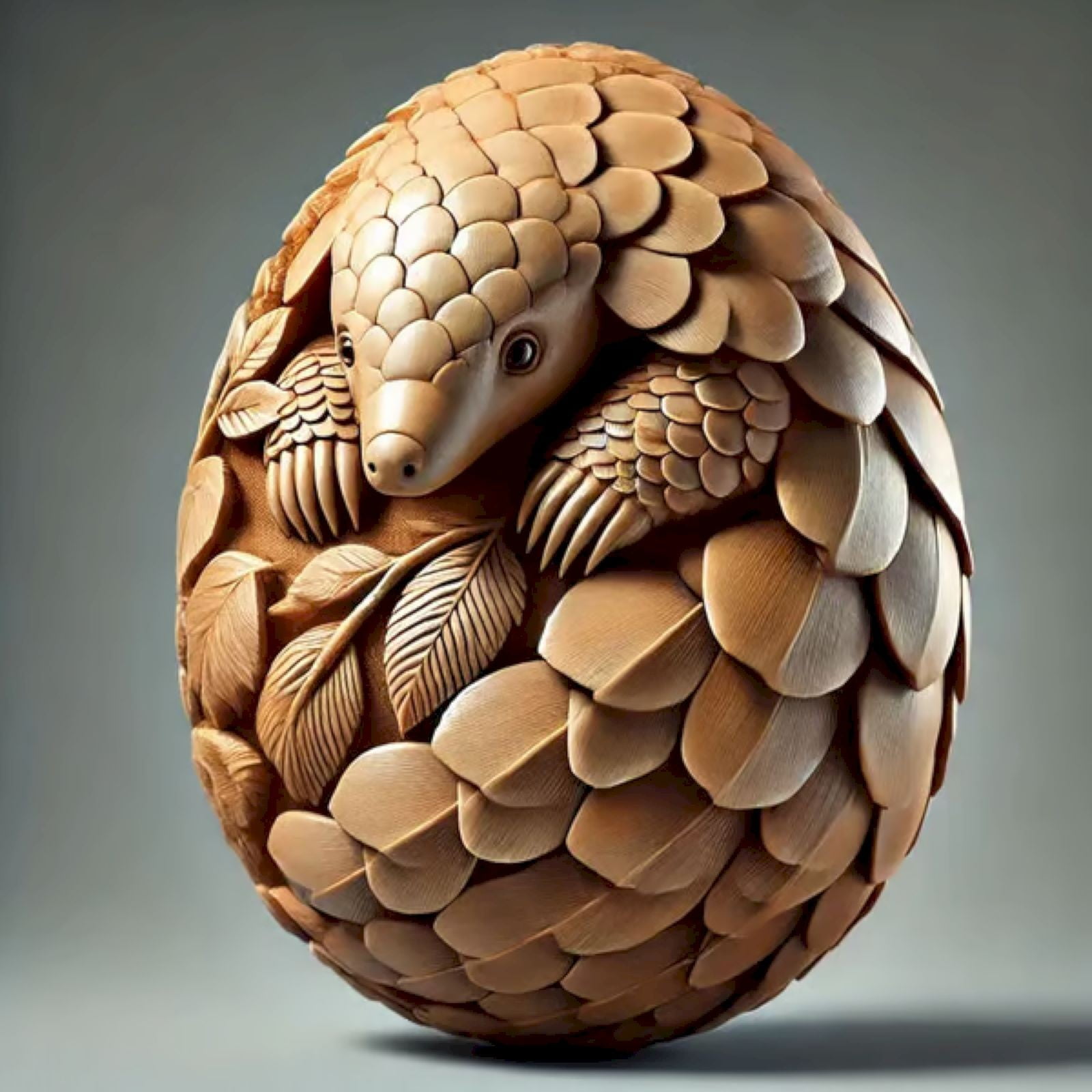 Epic Daily Deal! Lssam Hand-Carved Wooden Easter Eggs Designs - Unique Animal Easter Crafts for ...