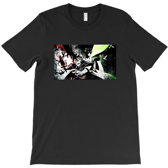 Epic Demon Vs. Spirit Battle Funny Anime Manga Style Graphic H56015 ...