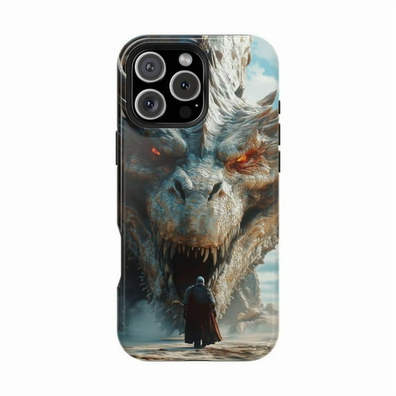 Epic Dragon Rider Knight Graphic Phone Case for iPhone 11,12,13,14,15 ...