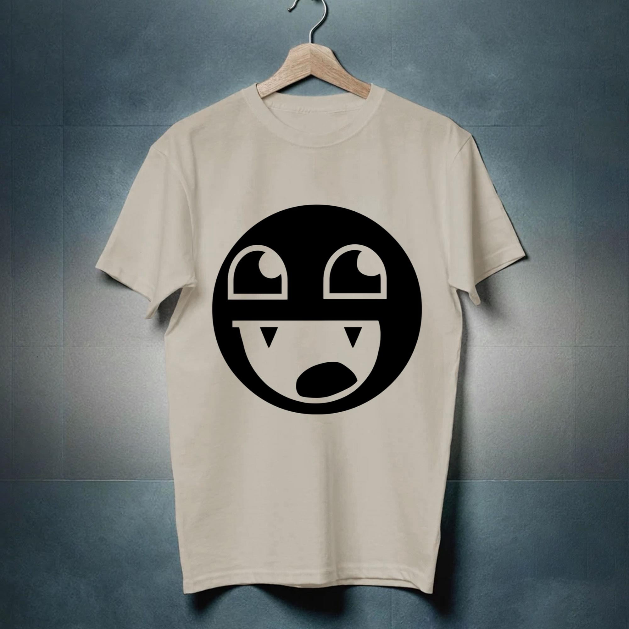 Epic Face Vampire T-Shirt, Y2K Streetwear Heavy Cotton Tee-TH1509 ...