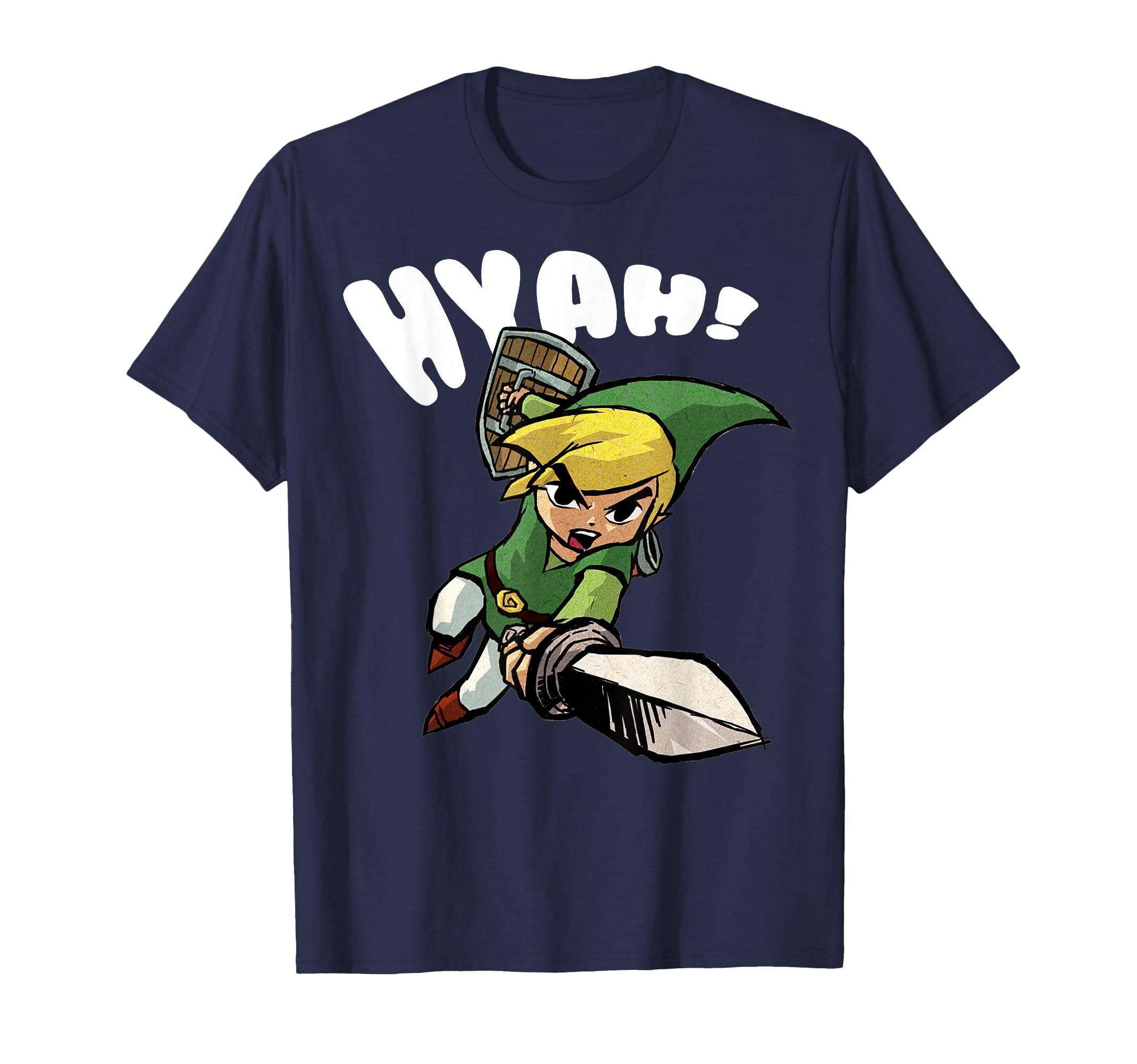 Epic Fantasy Adventure Graphic T-Shirt Featuring Sword Wielding Hero ...