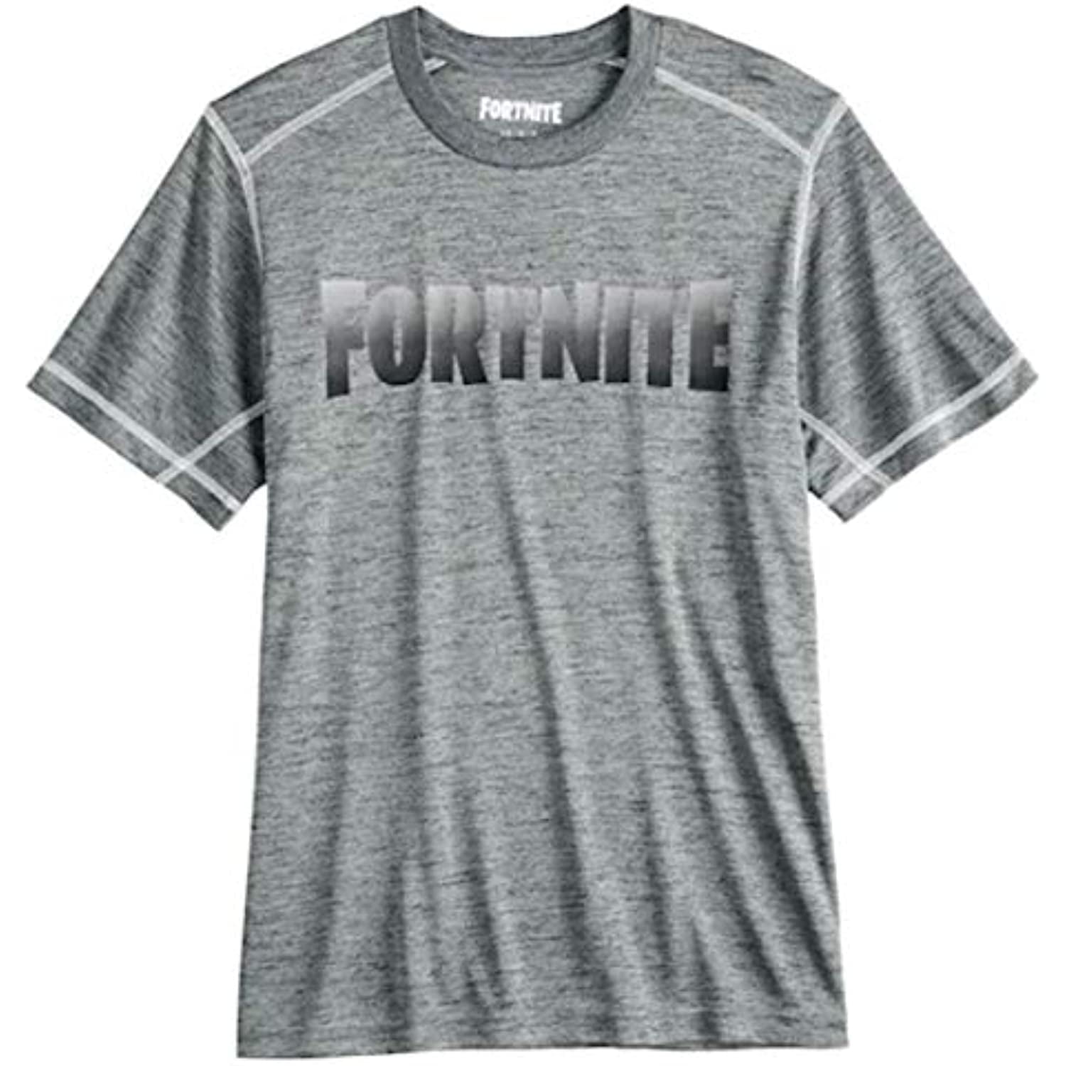 Epic Games Boys Officially Licensed Fortnite Logo Character Graphic T ...