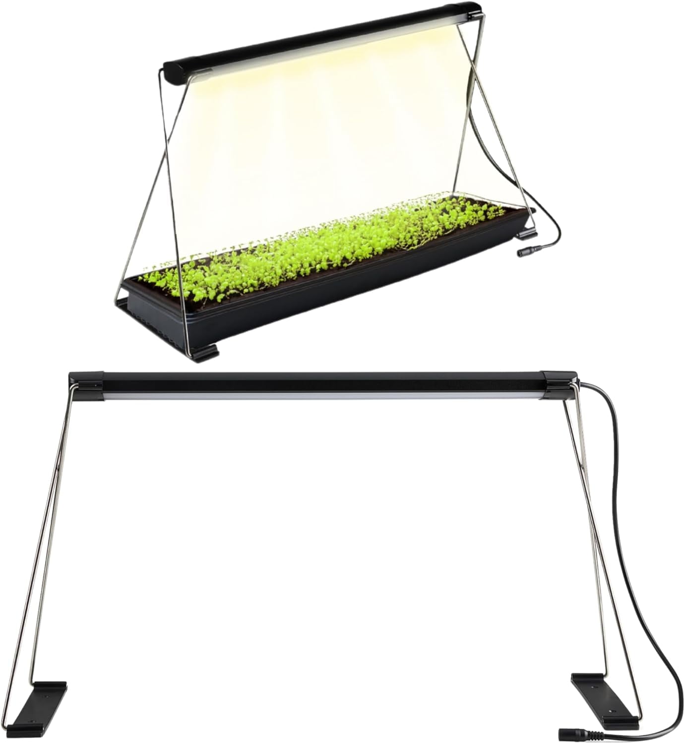 Epic Gardening Seed Starting Grow Light, Full-Spectrum LED with ...