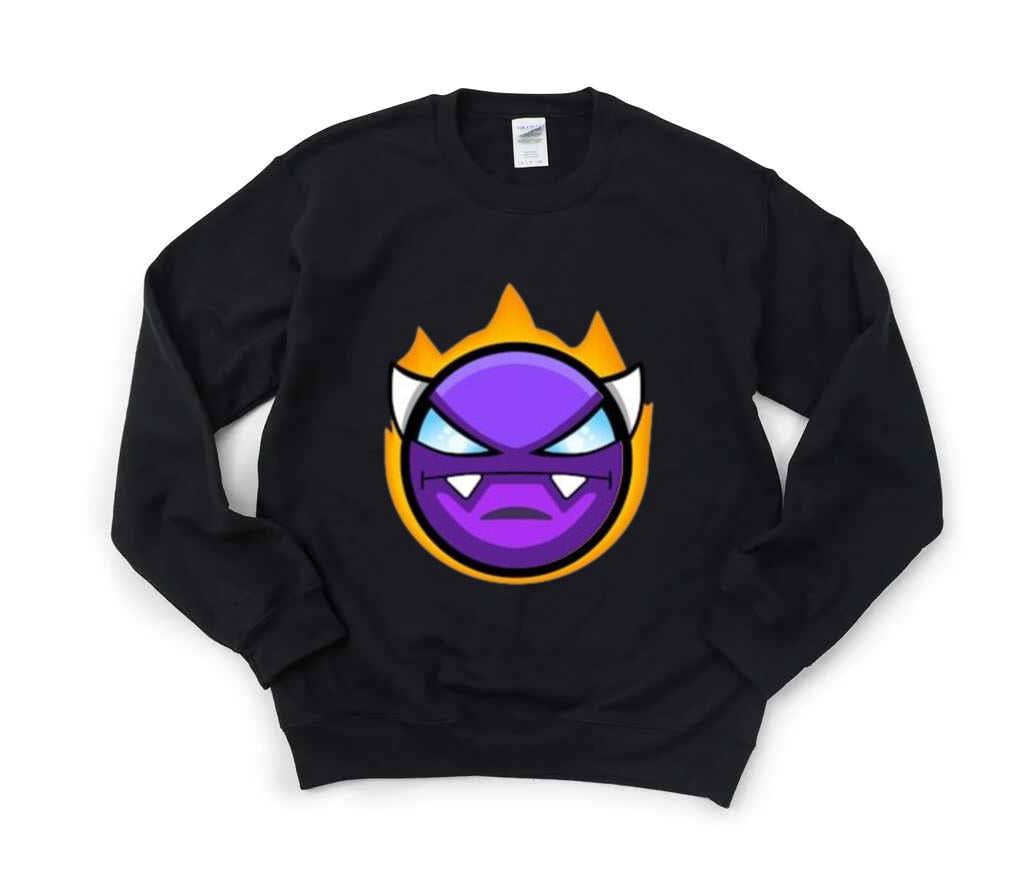Epic Geometry Dash T-Shirt , Hoodie , Sweatshirt Fun Gaming Graphic for ...
