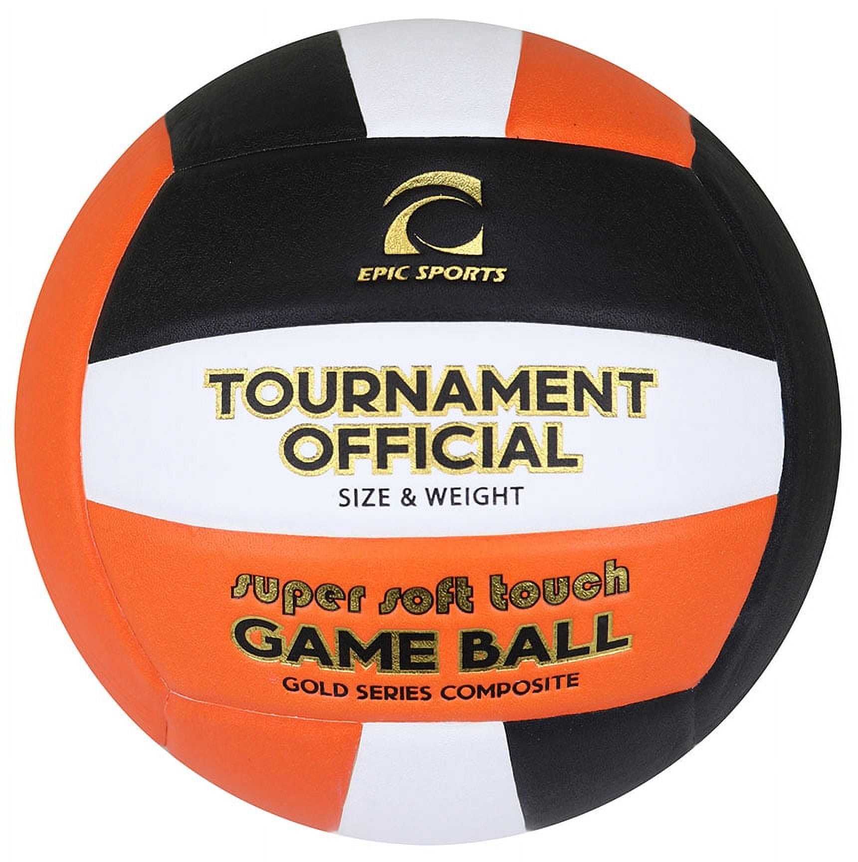 Epic Gold Series Tournament Official Game Volleyball (24-Colors ...