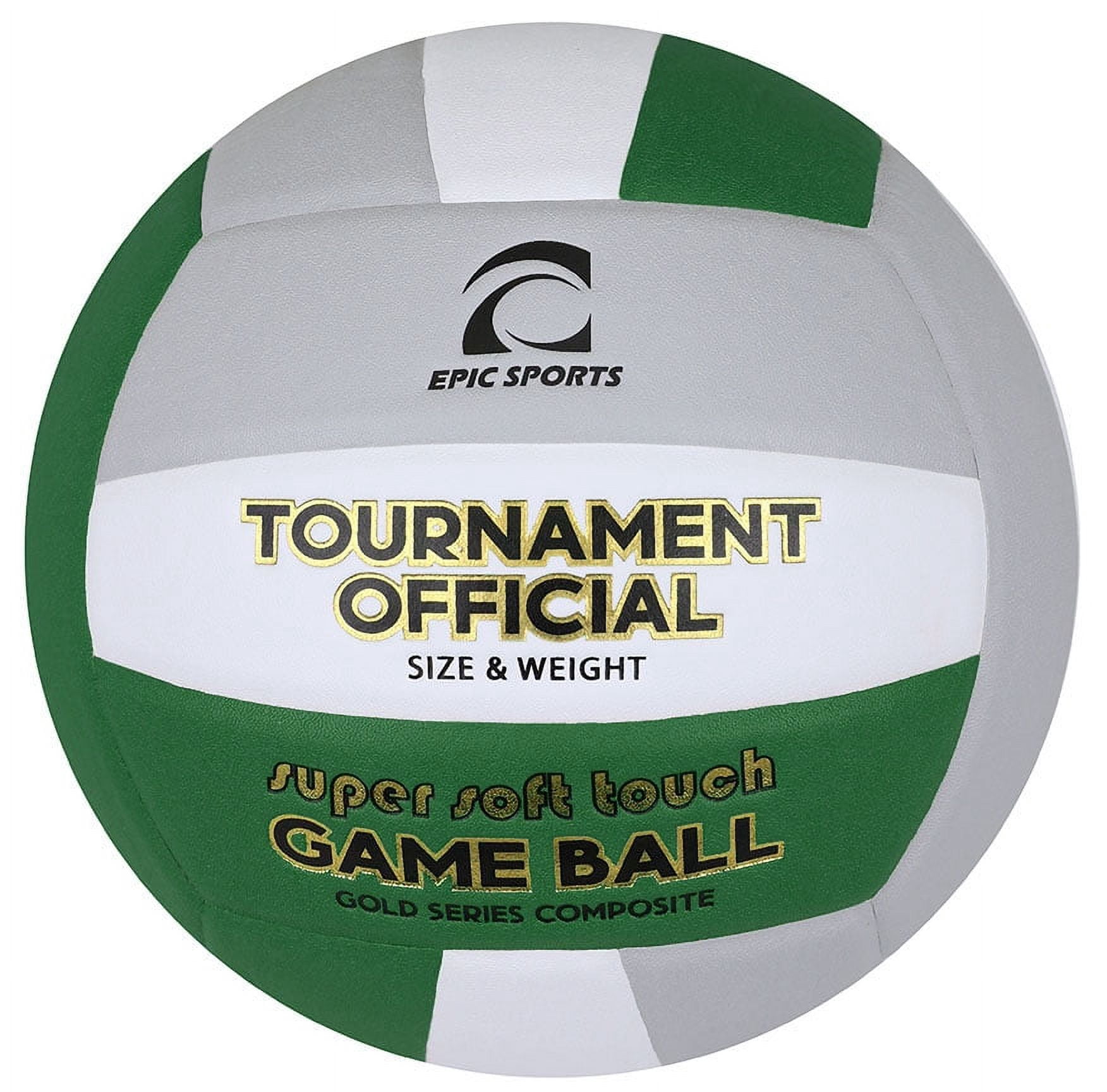 Epic Gold Series Tournament Official Game Volleyball (24-Colors ...