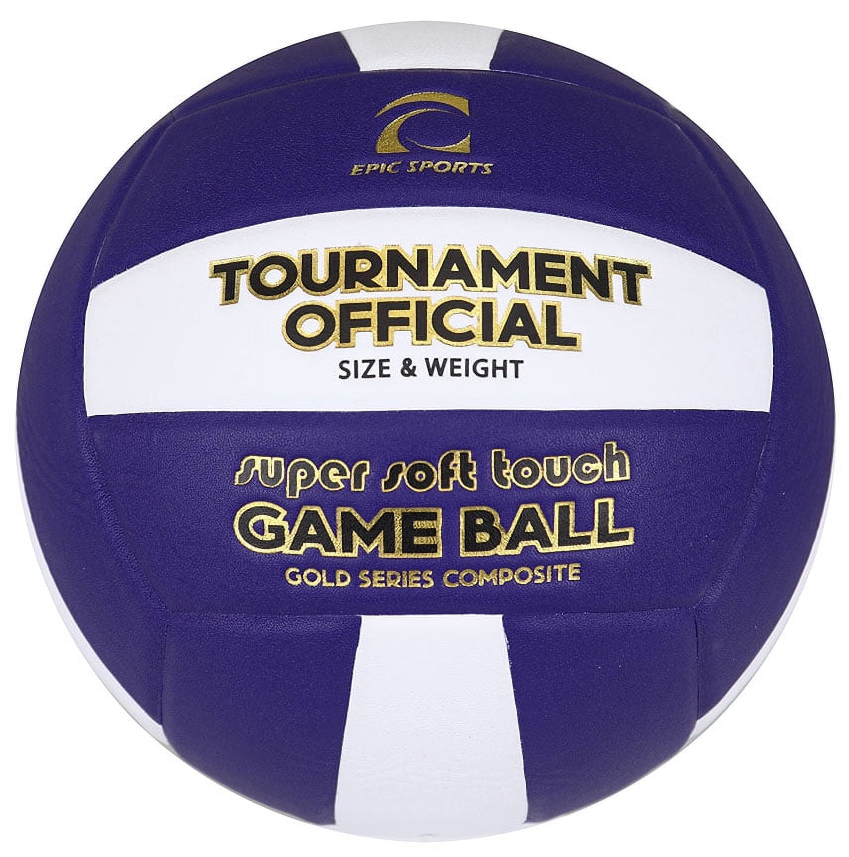 Epic Gold Series Tournament Official Game Volleyball (24-Colors ...