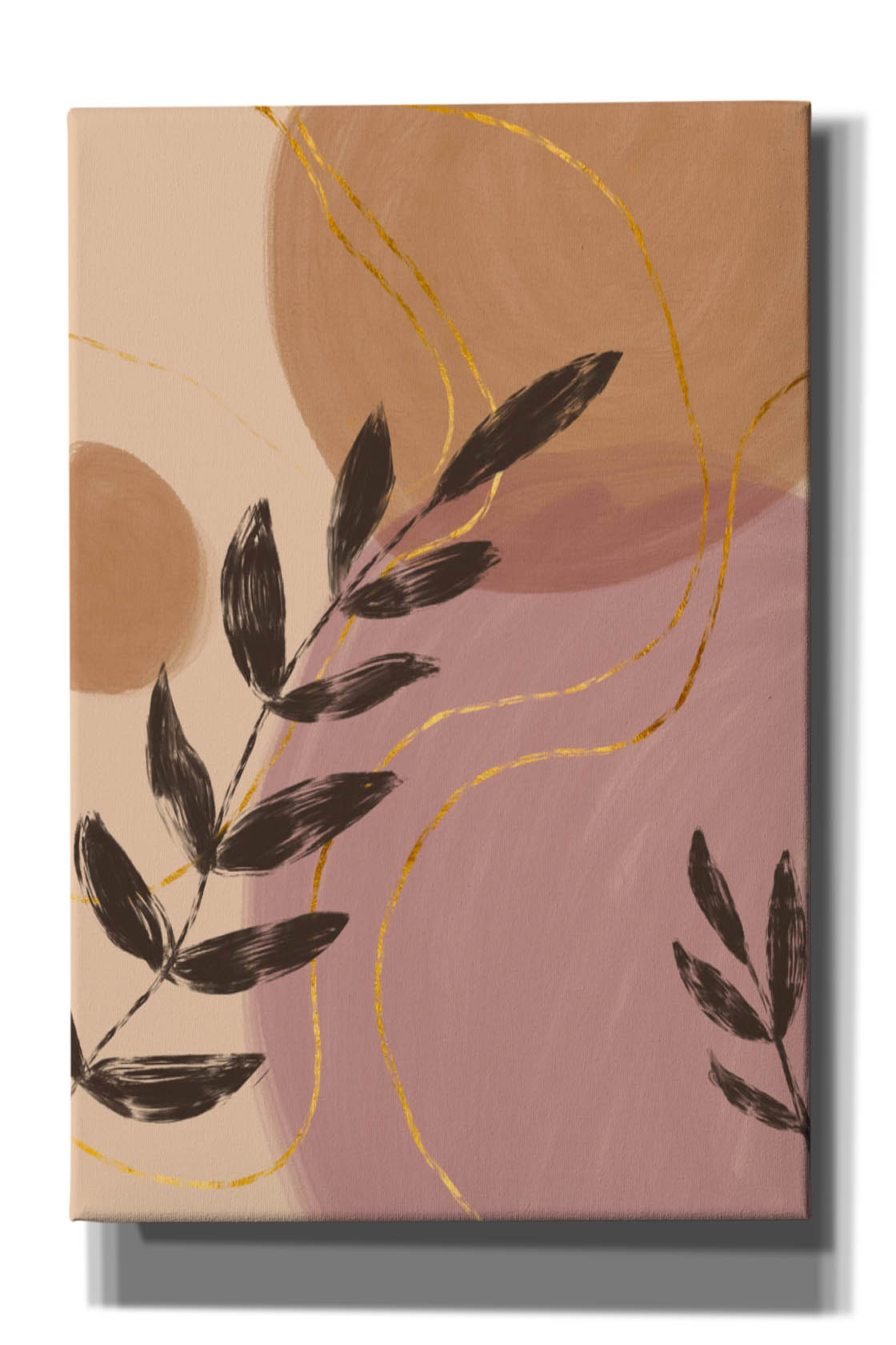 Epic Graffiti 'Abstraction Leaves' by Svetlana Aleynikova Canvas Wall ...