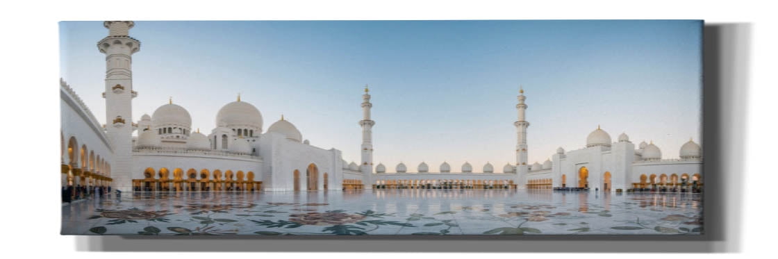 Epic Graffiti 'Abu Dhabi Grand Mosque' by Epic Portfolio, Canvas Wall ...